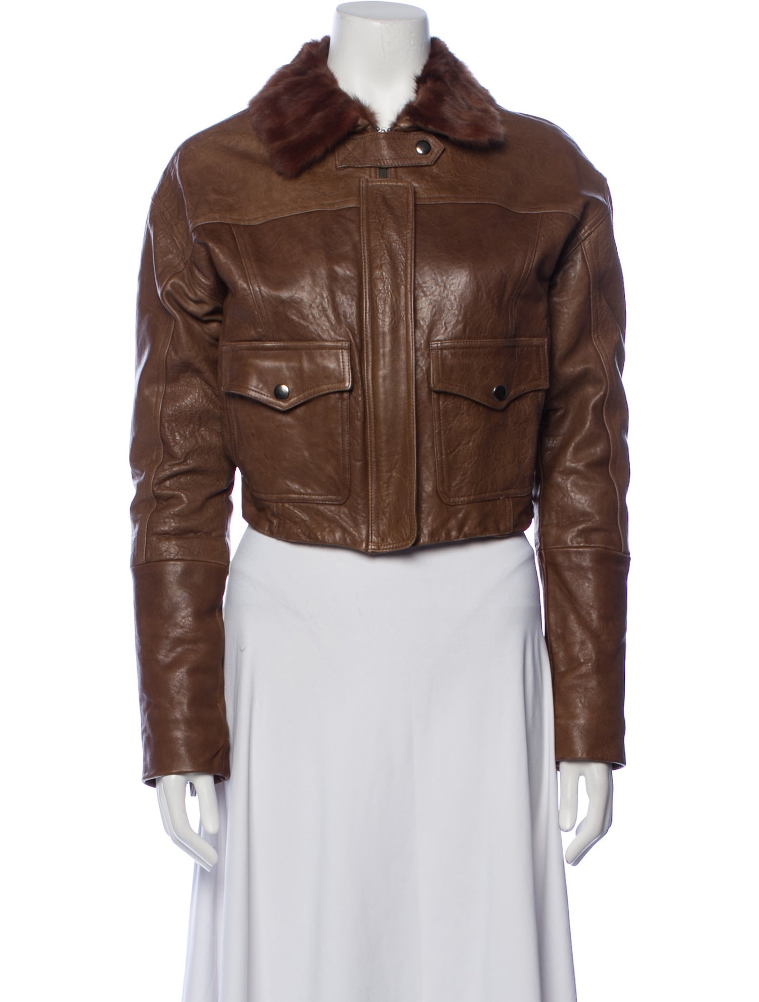 Veda Jacket - Brown Jackets, Clothing - WV328043 | The RealReal
