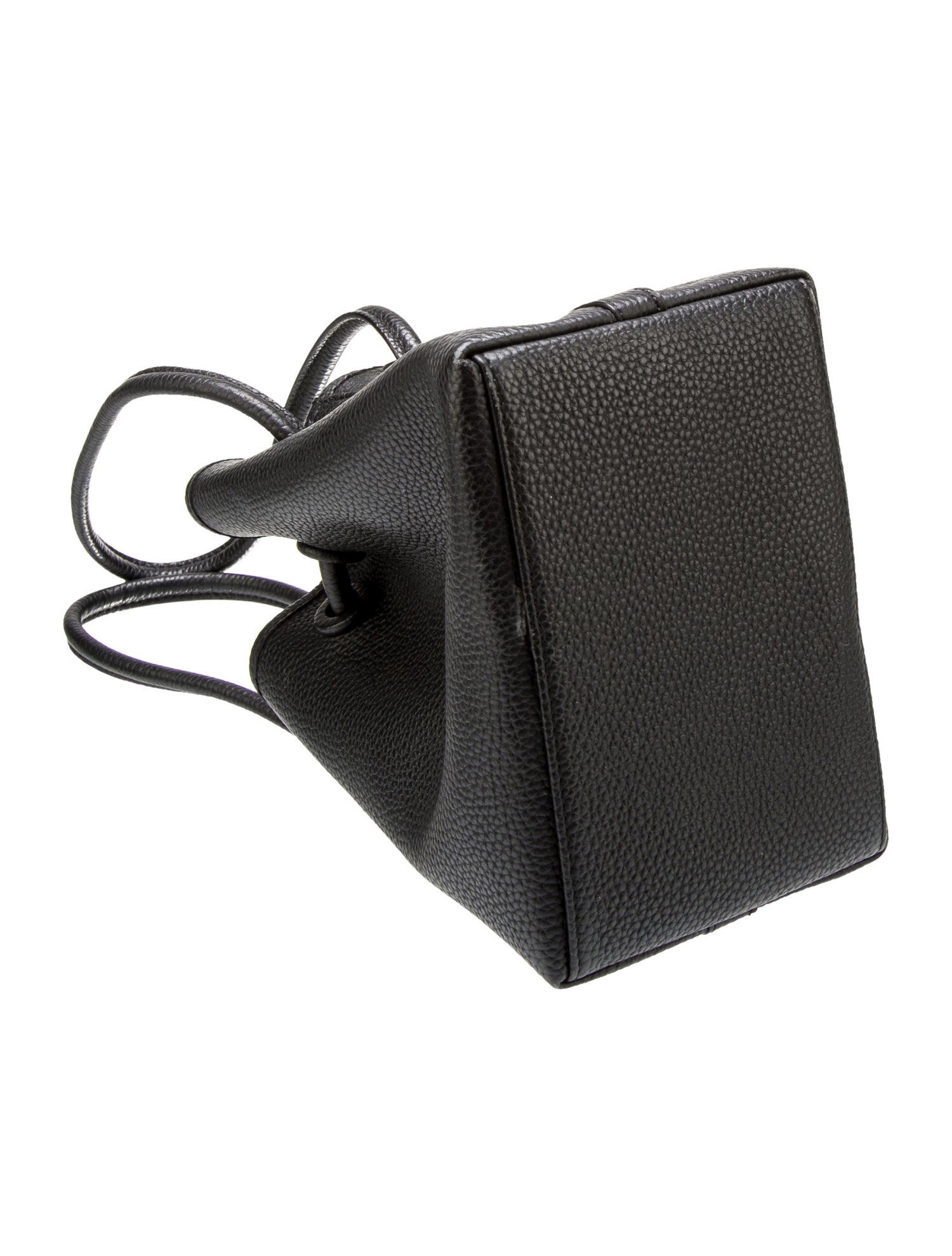 Vasic Leather Bucket Bag - Blue Bucket Bags, Handbags - WVCAI20149 ...