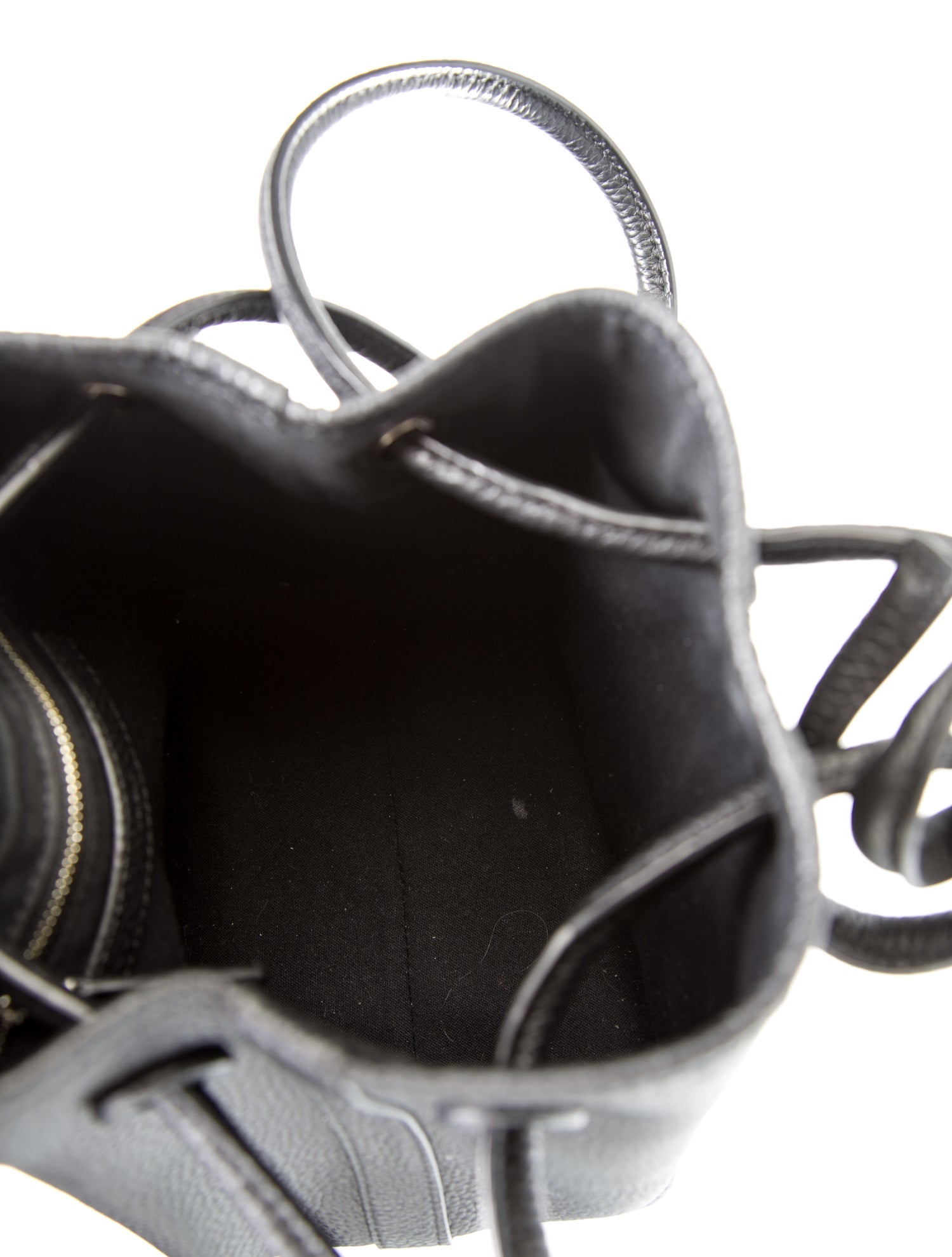 Vasic Leather Bucket Bag - Blue Bucket Bags, Handbags - WVCAI20149 ...