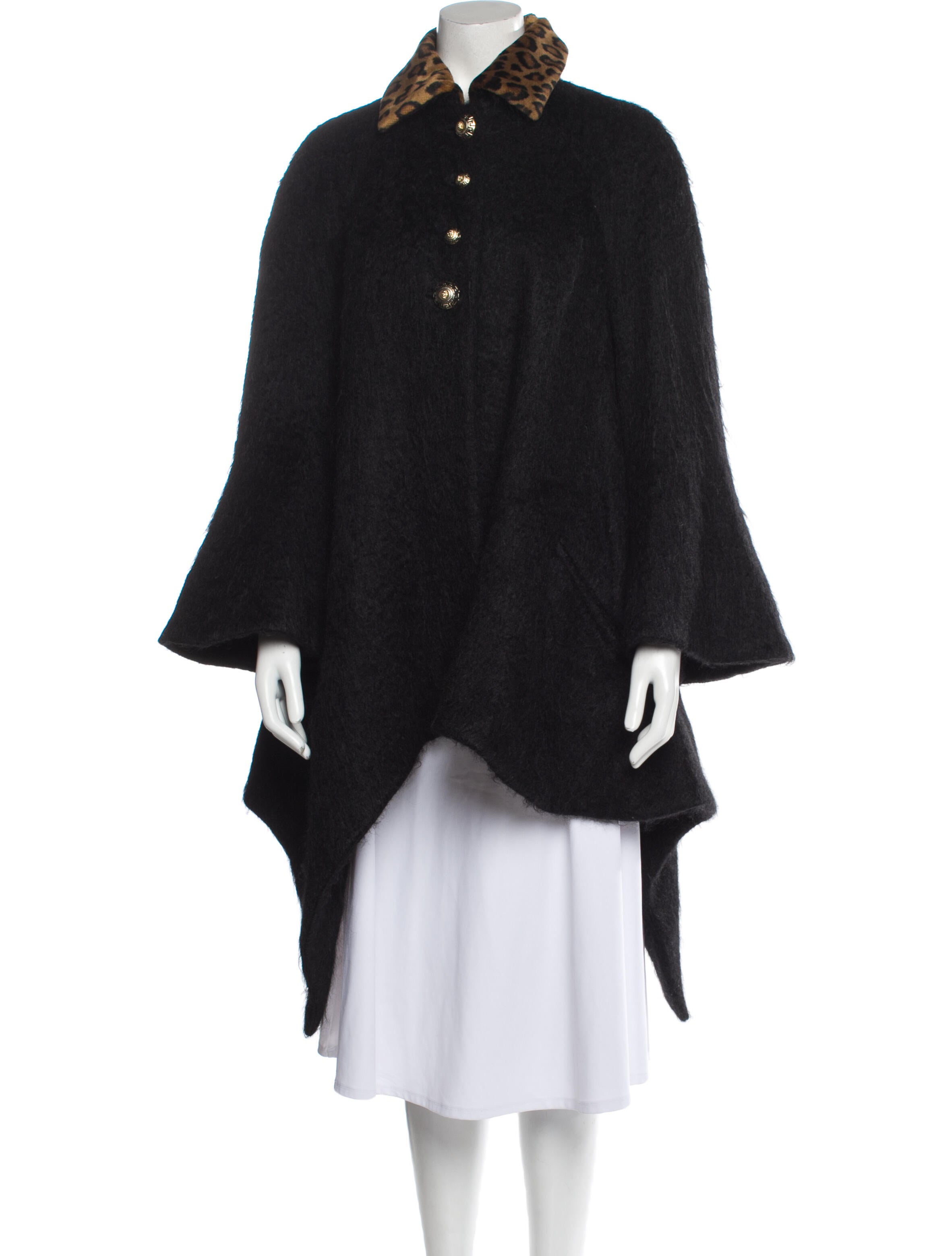 Versus Versace 1990's Cape - Black Coats, Clothing - WVE26176 | The ...