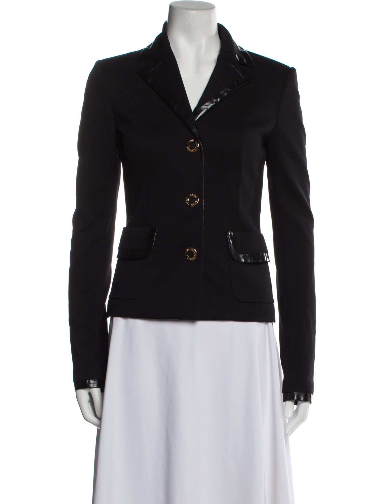 Versus Versace Blazer - Black Jackets, Clothing - WVE28103 | The RealReal