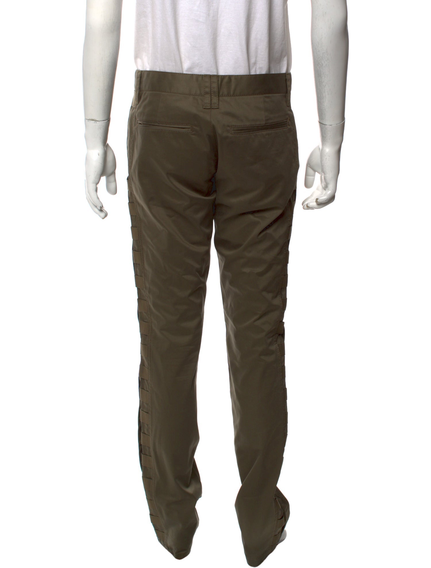 Versus Versace Chinos - Green Pants, Clothing - WVE29280 | The RealReal