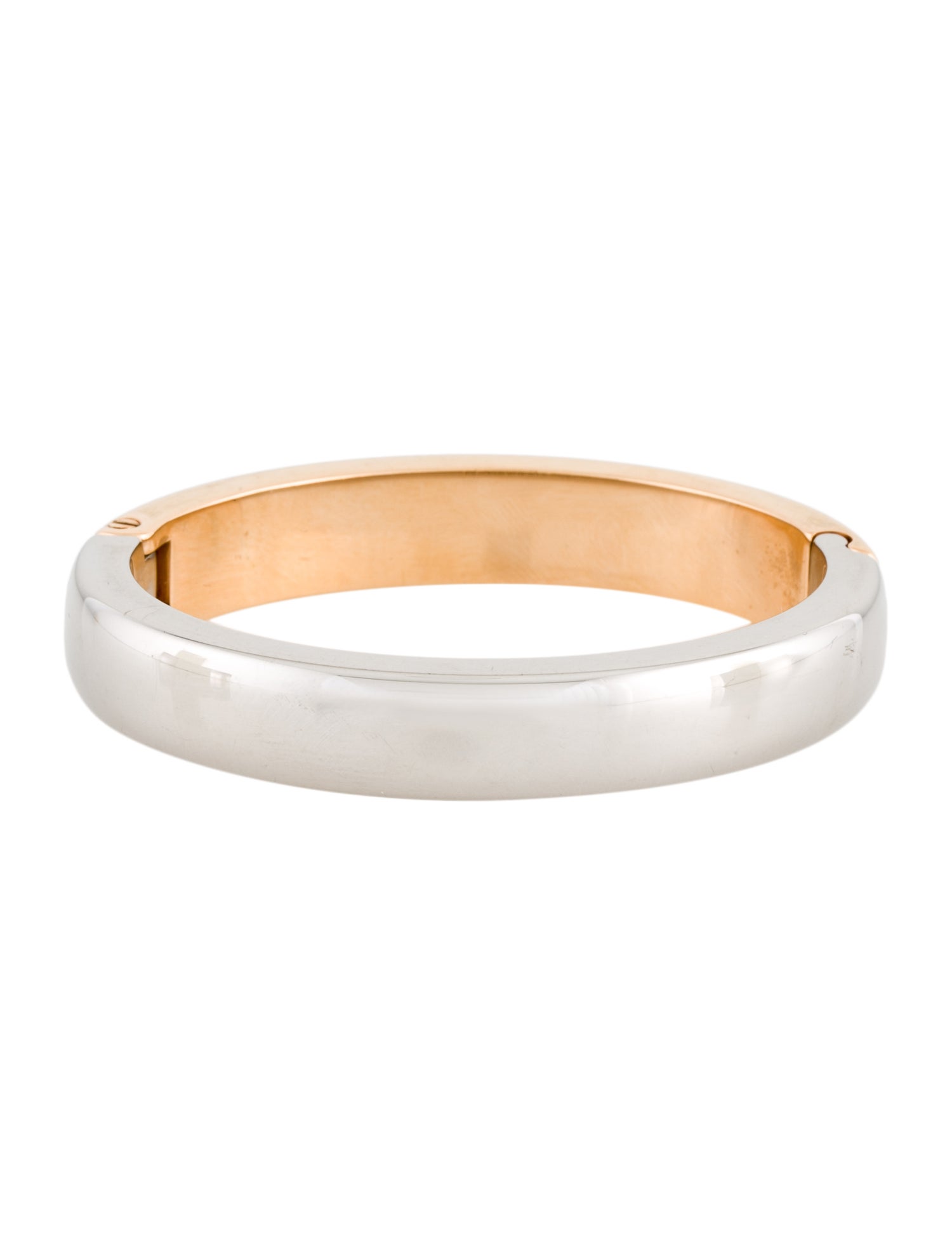Vita Fede Two-Tone Bangle Bracelet - Gold-Tone Metal Bangle, Bracelets ...