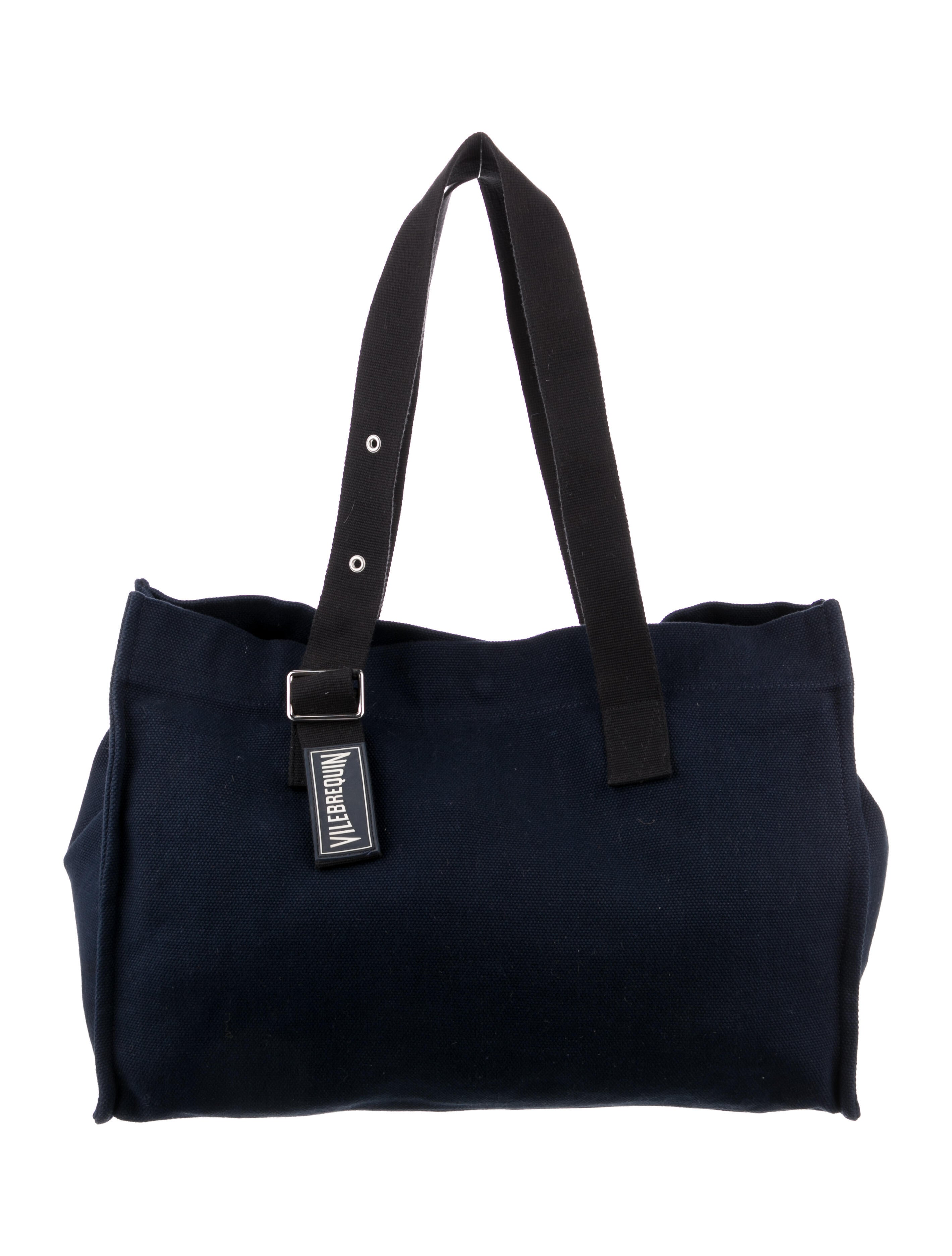 Vilebrequin Canvas Tote Bag - Blue Totes, Handbags - WVILE24541 | The ...
