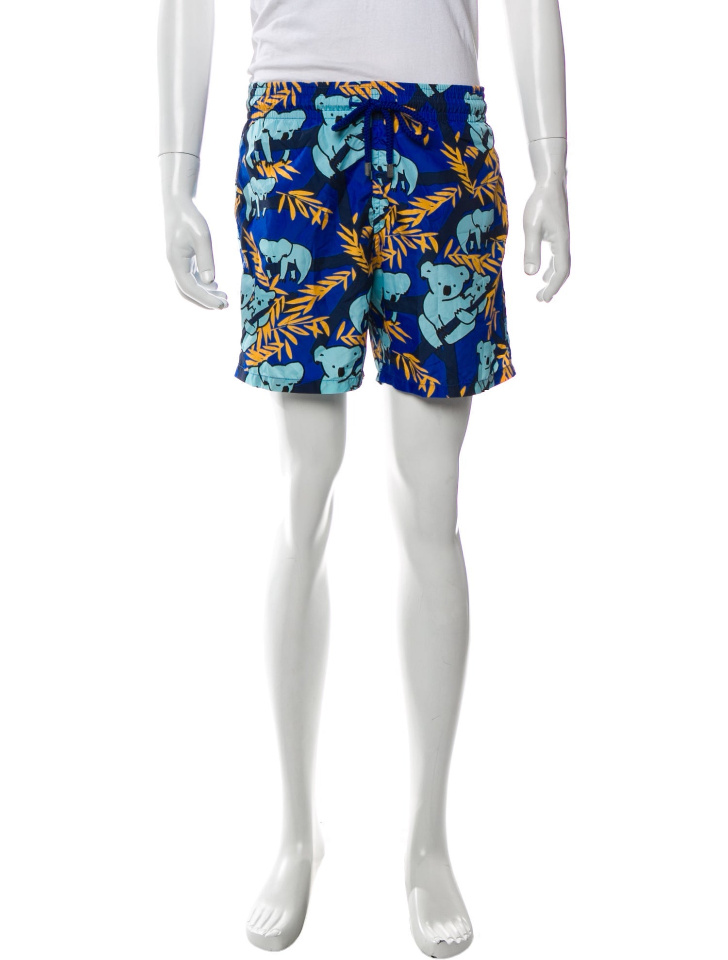 Vilebrequin Printed Swim Trunks - Blue Swimwear, Clothing - WVILE28271 ...