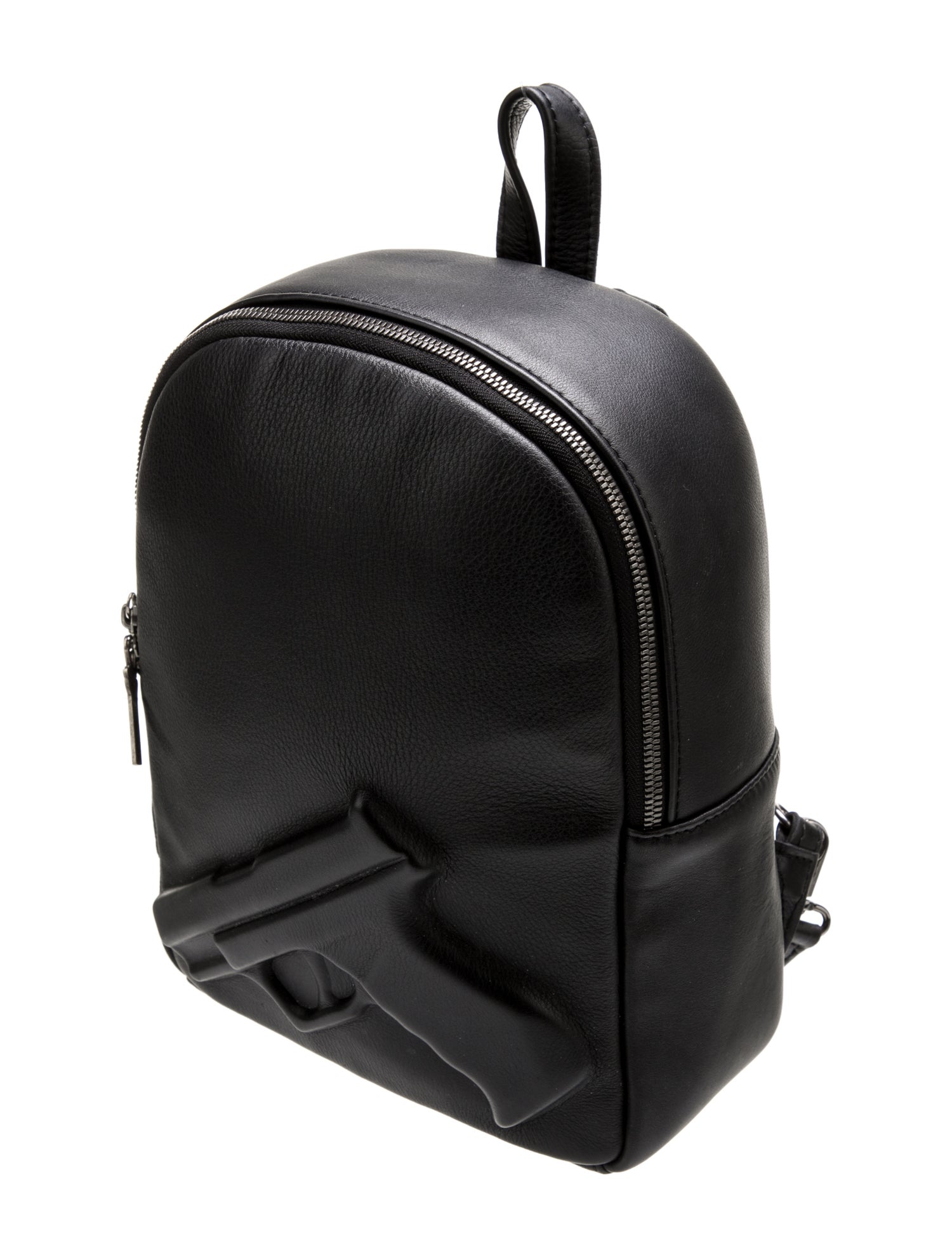 Furla Zip Leather Backpack - Blue Backpacks, Handbags - WFU34228 | The ...