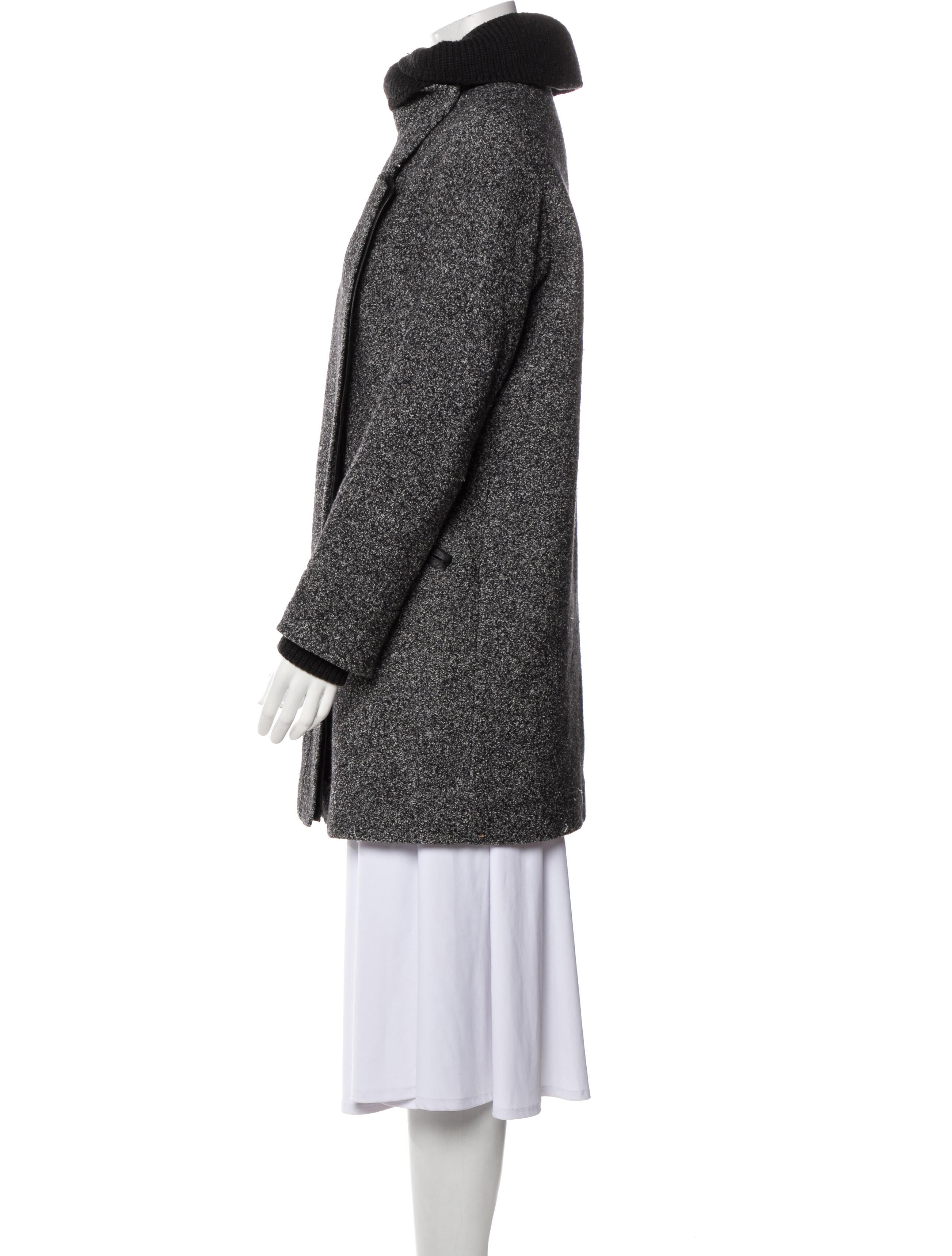 Donald Deal Tweed Pattern Trench Coat - Neutrals Coats, Clothing ...