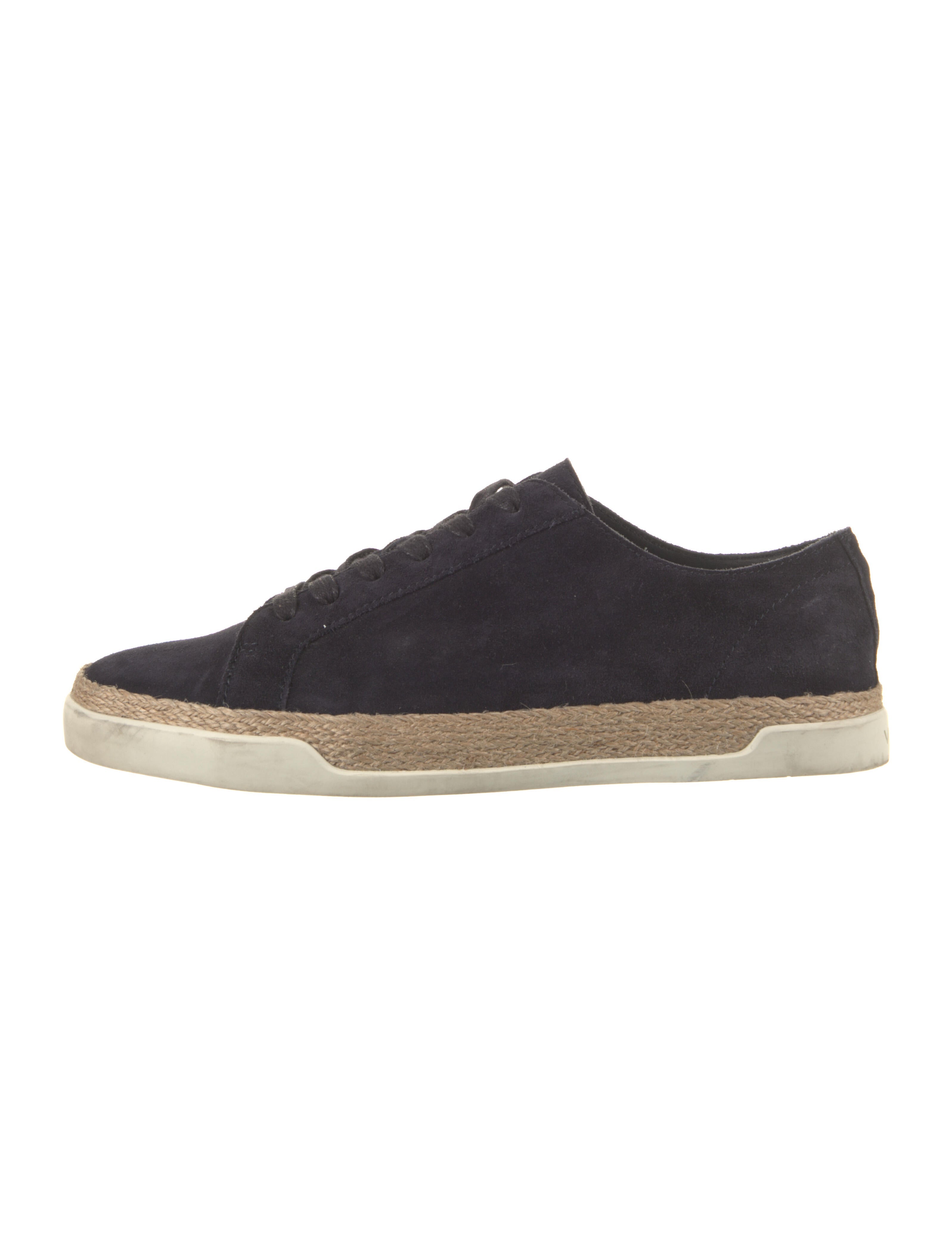 Vince Suede Espadrille Sneakers - Blue Sneakers, Shoes - WVN210740 ...