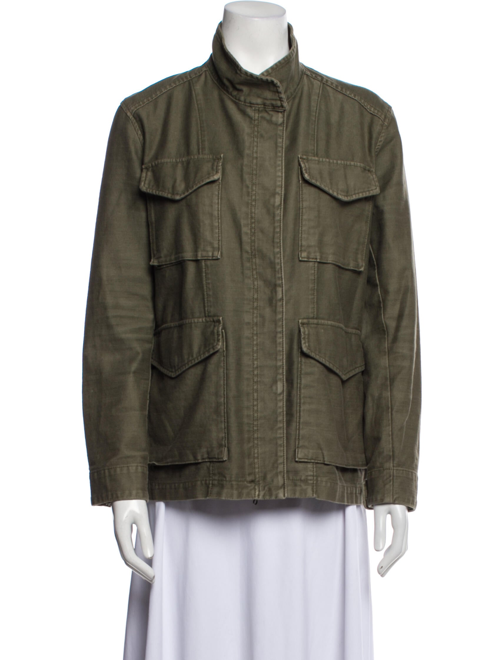 Vince Utility Jacket - Green Jackets, Clothing - WVN251784 | The RealReal