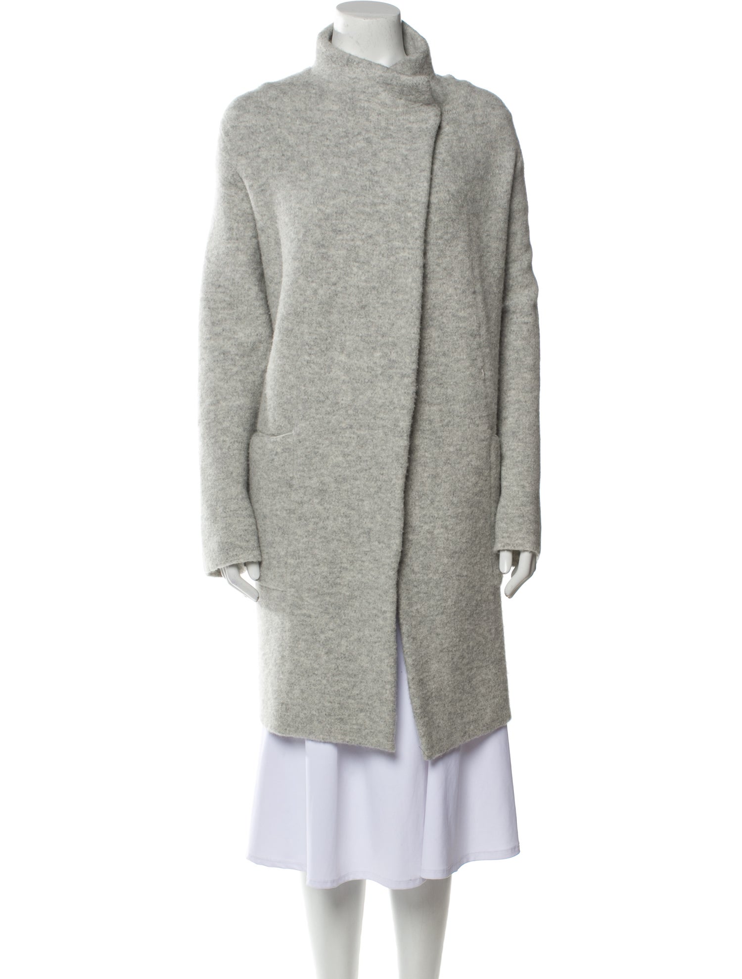 Vince Coat - Grey Coats, Clothing - WVN264805 | The RealReal