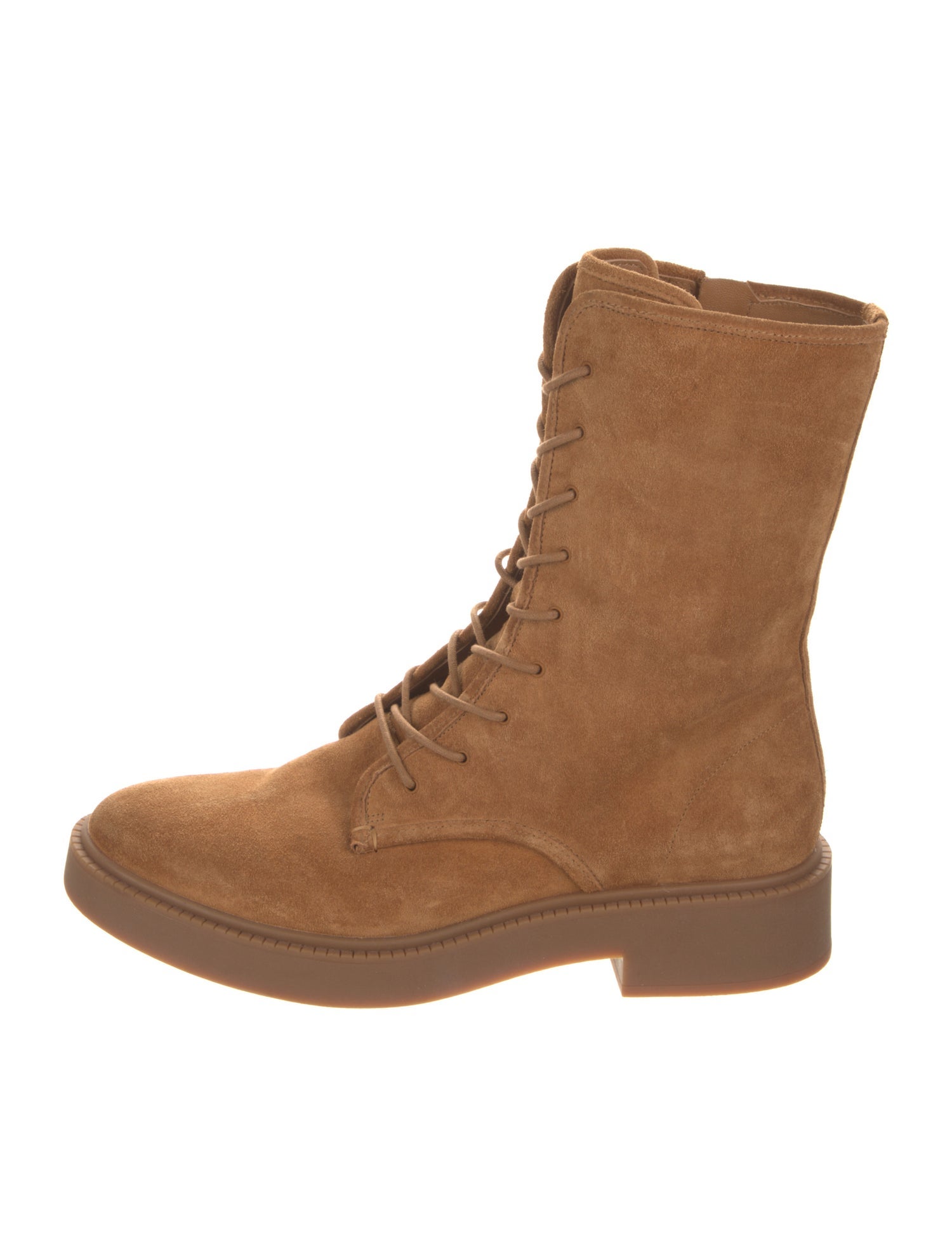 Vince Leather Combat Boots Brown Boots Shoes Wvn266192 The Realreal