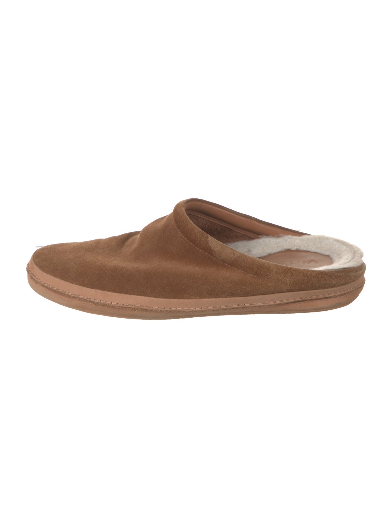 Vince Suede Slides - Brown Sandals, Shoes - WVN277478 | The RealReal