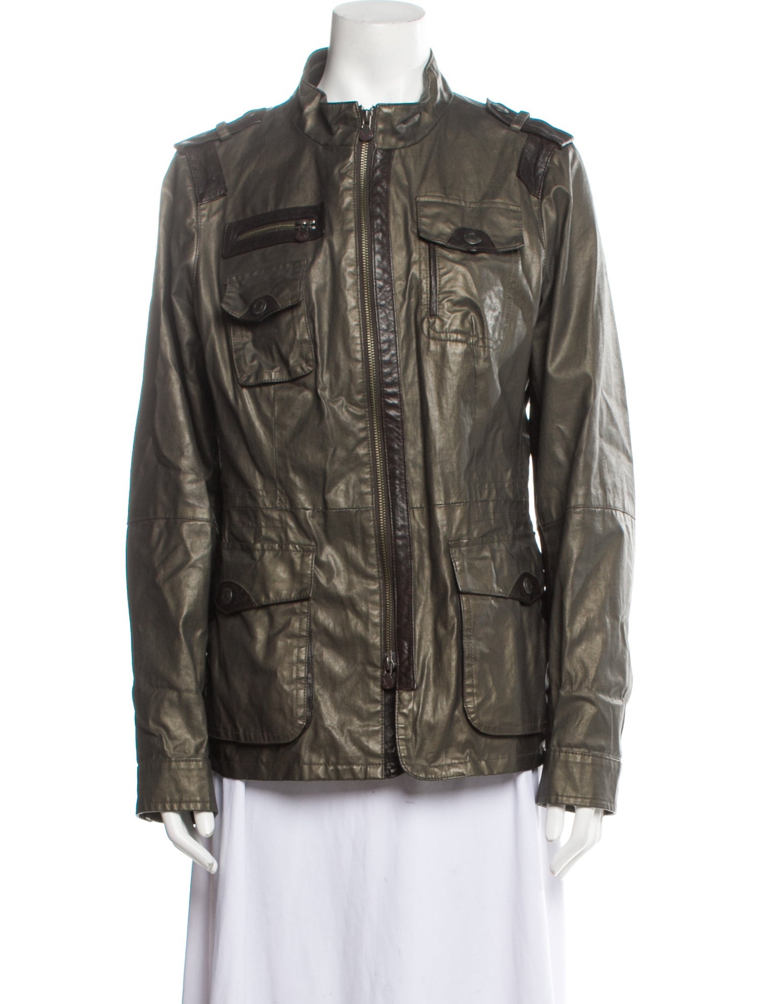 Vince Utility Jacket - Grey Jackets, Clothing - WVN304414 | The RealReal