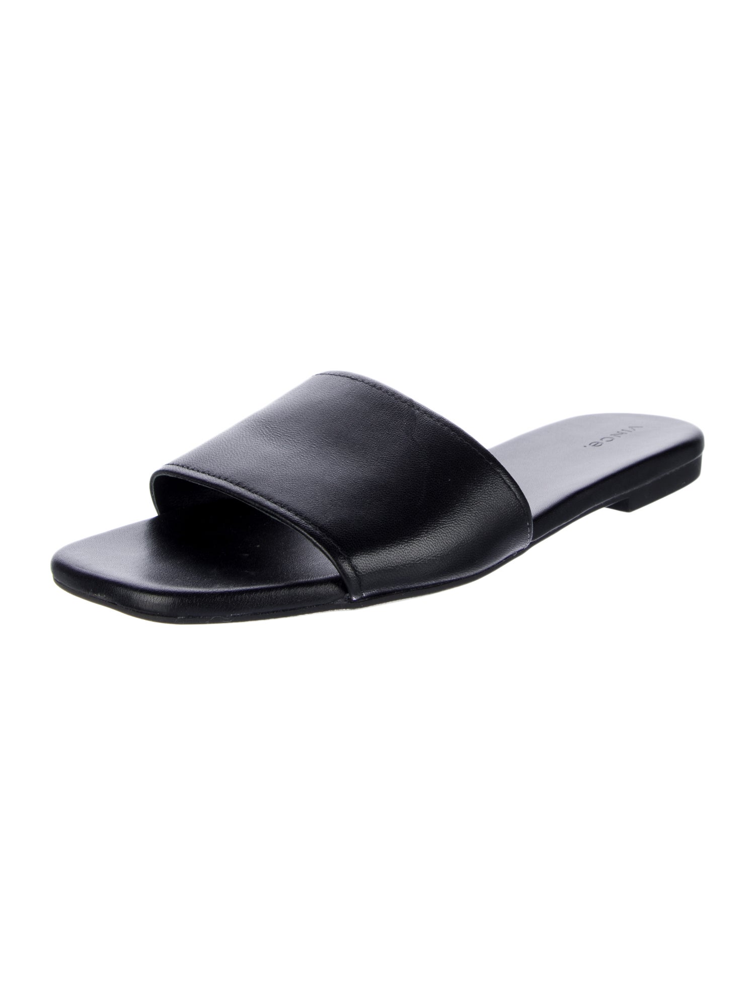 Fendi Leather Slides - Neutrals Sandals, Shoes - FEN333338 | The RealReal