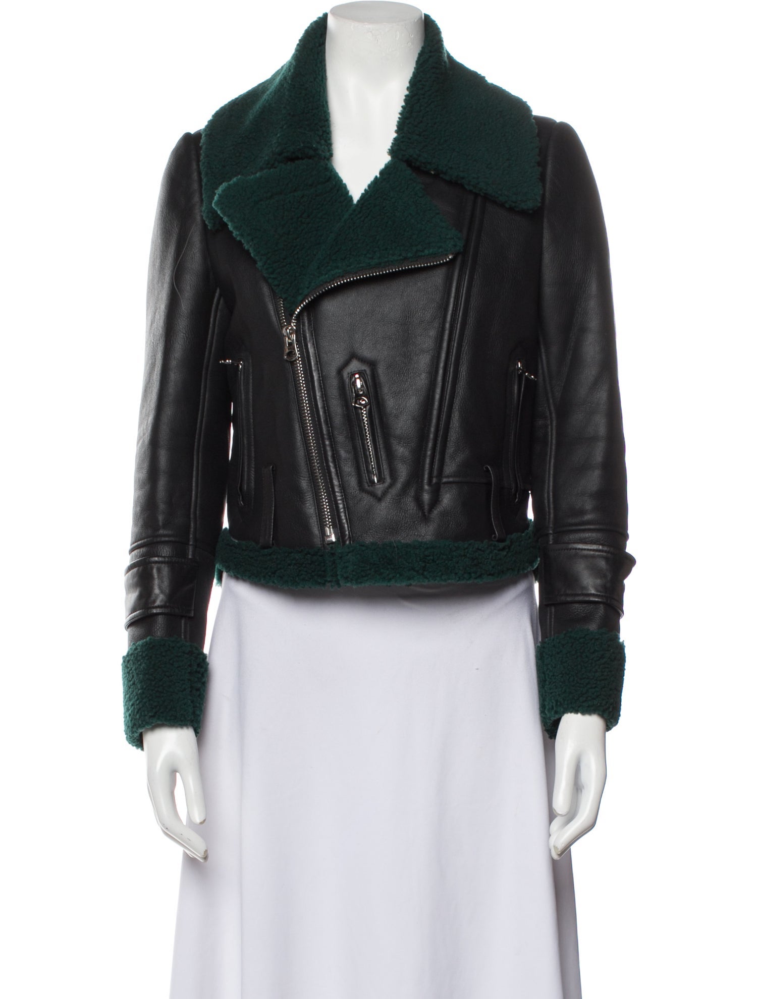 Vintage - Unbranded Leather Biker Jacket - Black Jackets, Clothing ...