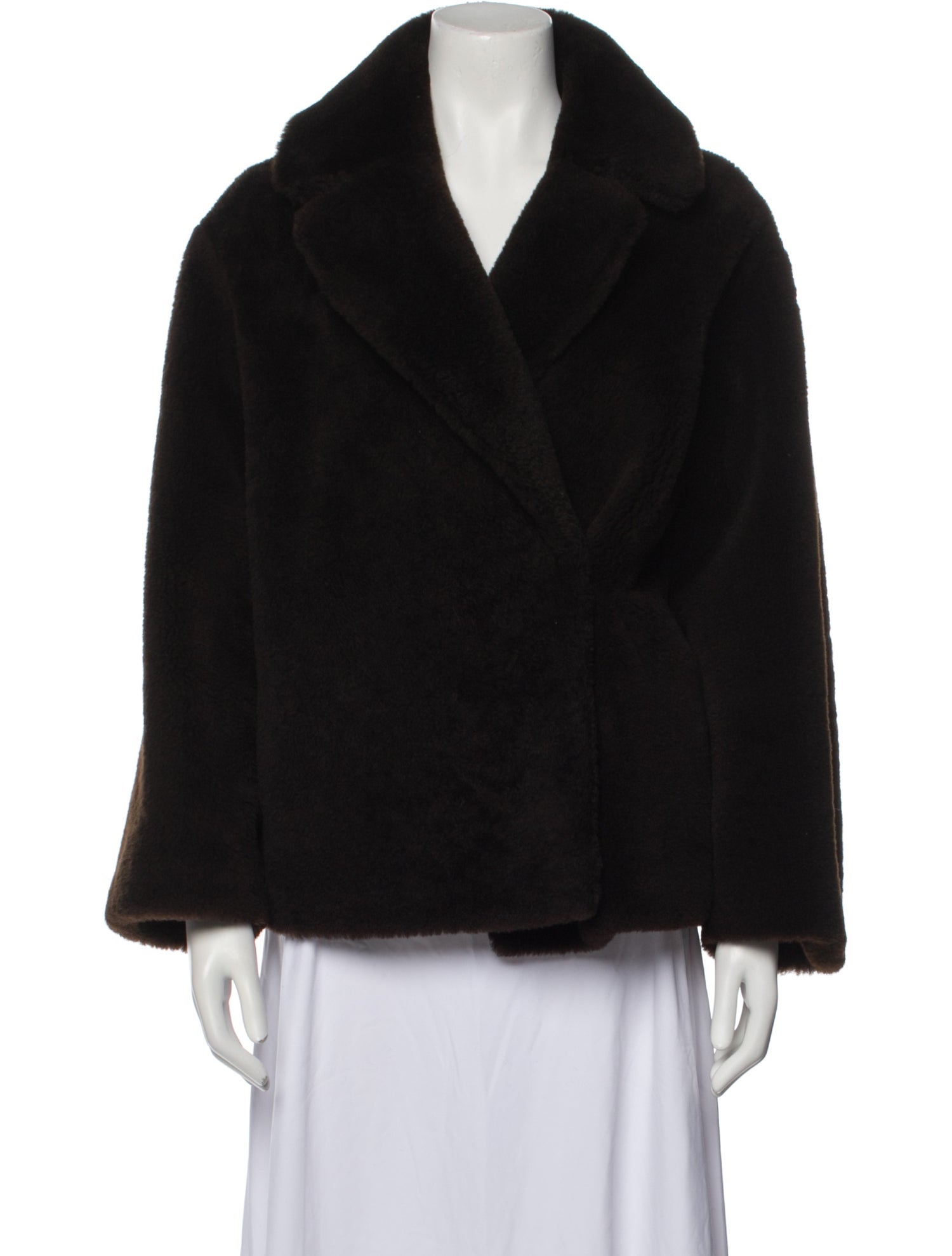 Vintage - Unbranded Shearling Fur Jacket - Black Jackets, Clothing ...