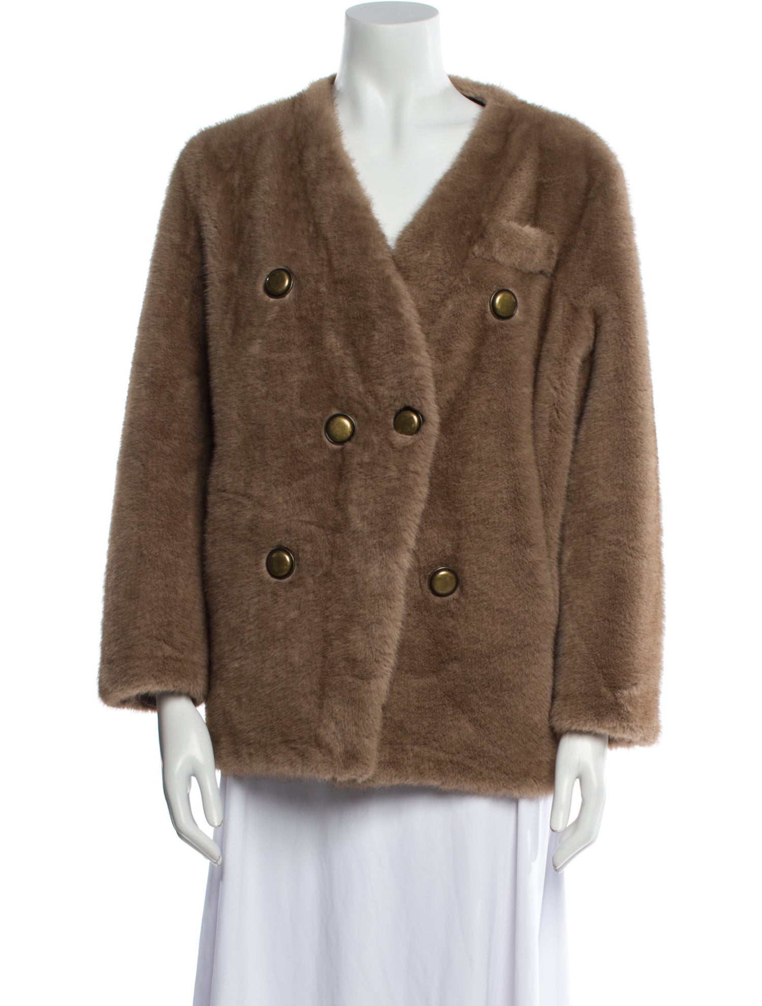 Vintage - Unbranded Fur Jacket - Brown Jackets, Clothing - WVNTG56120 ...