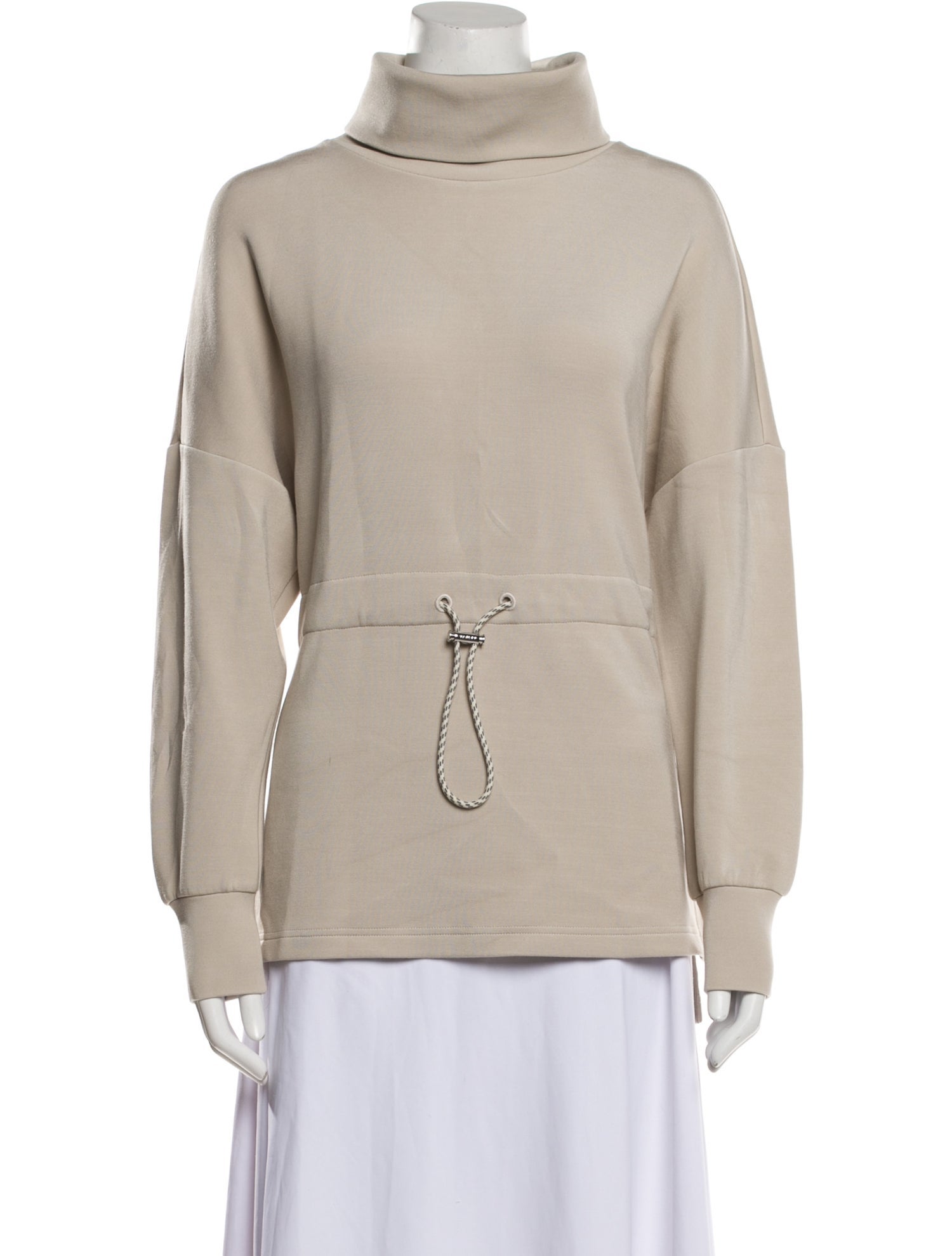 Varley Turtleneck Sweater - Neutrals Knitwear, Clothing - WVRLY22433 ...