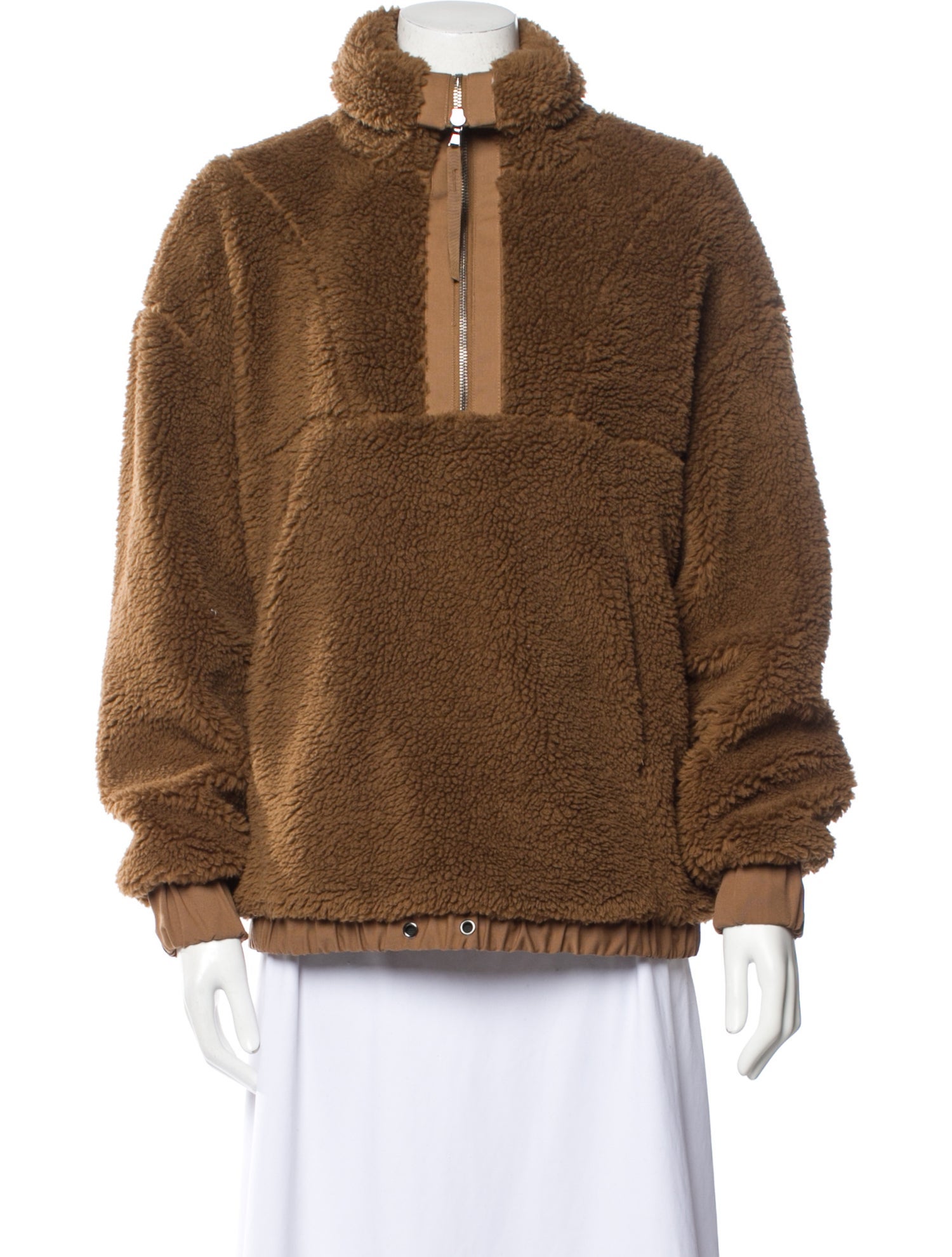 Varley Faux Fur Jacket - Brown Jackets, Clothing - WVRLY24331 | The ...