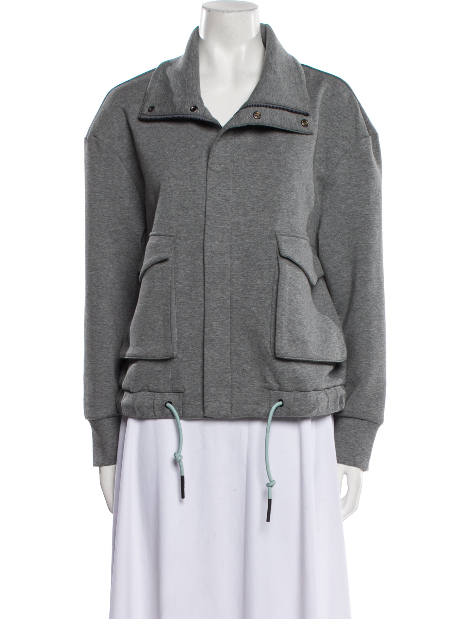 Varley Utility Jacket - Grey Jackets, Clothing - WVRLY25559 | The RealReal