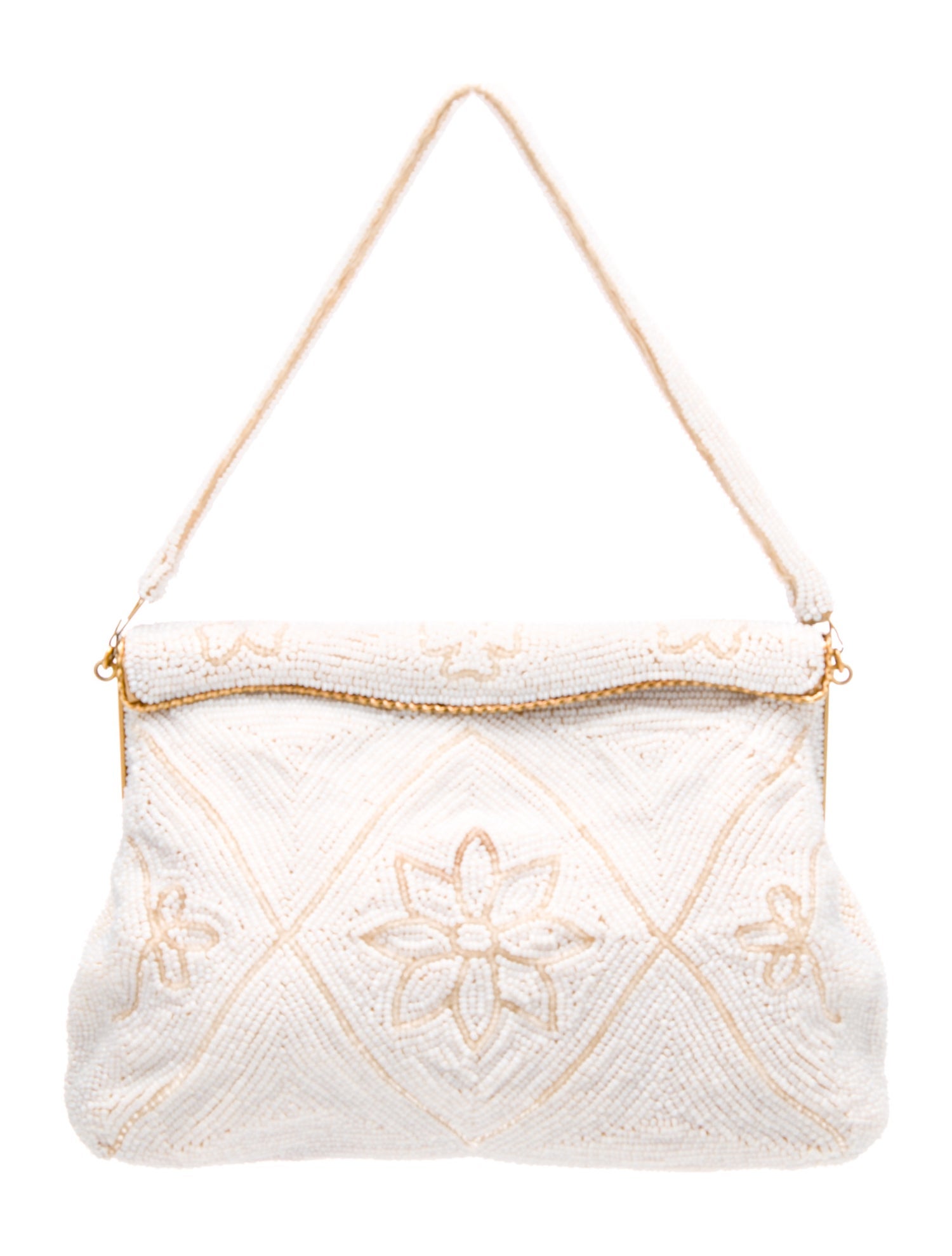 Walborg Satin Evening Bag - Neutrals Mini Bags, Handbags - WWABL20302 ...
