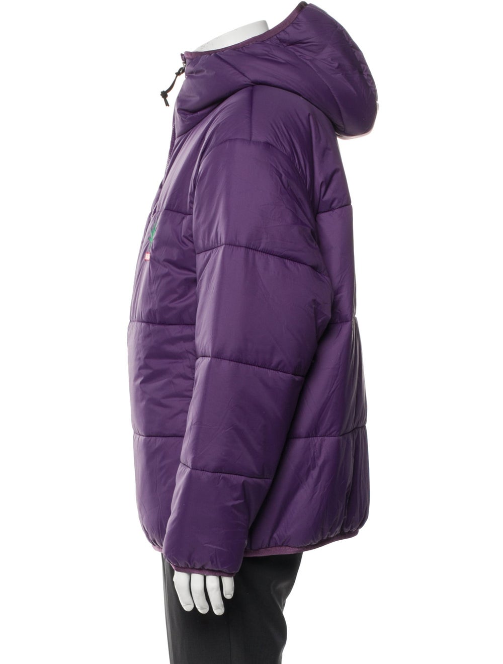 Wacko Maria Guilty Parties Puffer Coat Purple With Ho… - Gem