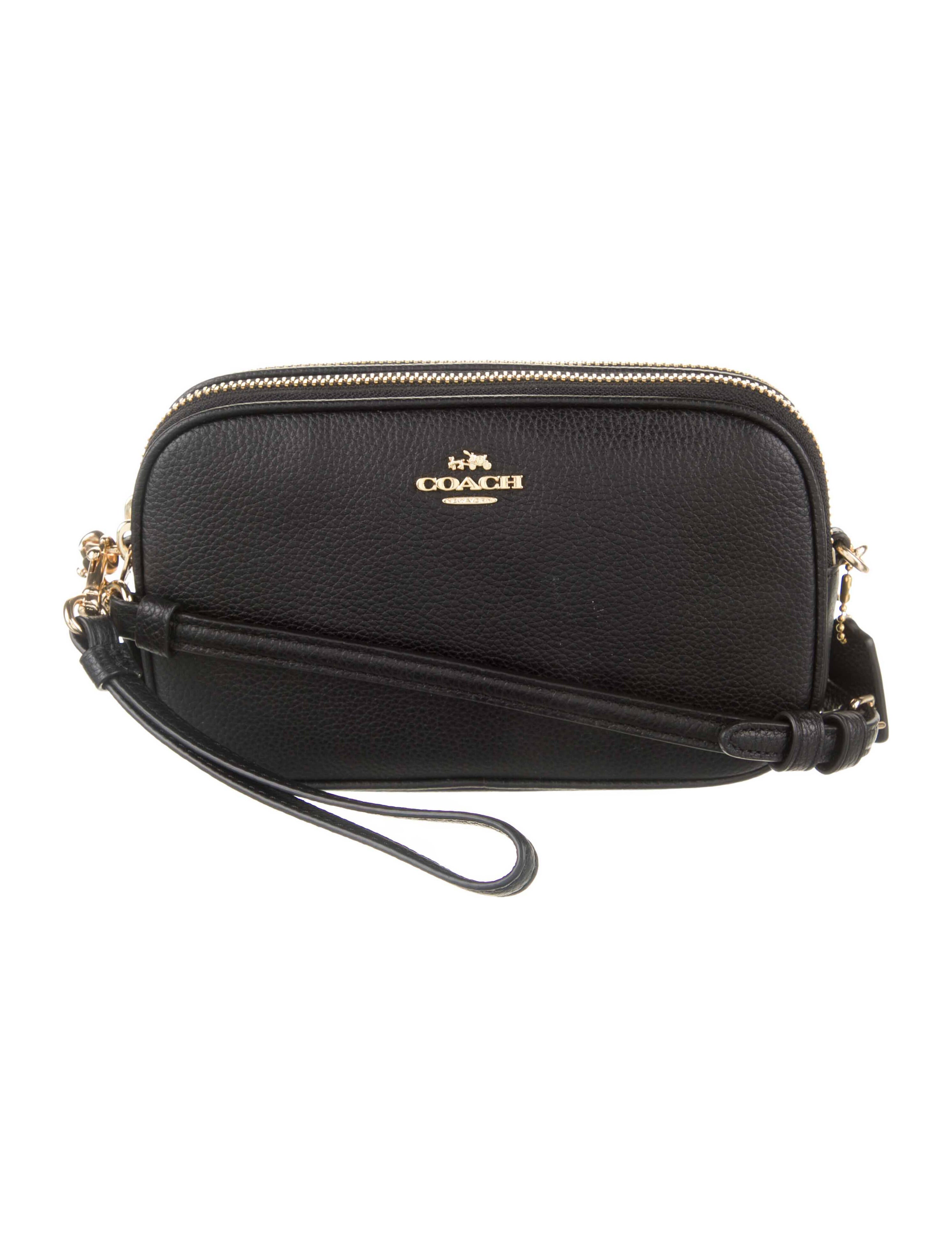 Coach 1941 Small Leather Crossbody Bag - Black Crossbody Bags, Handbags ...