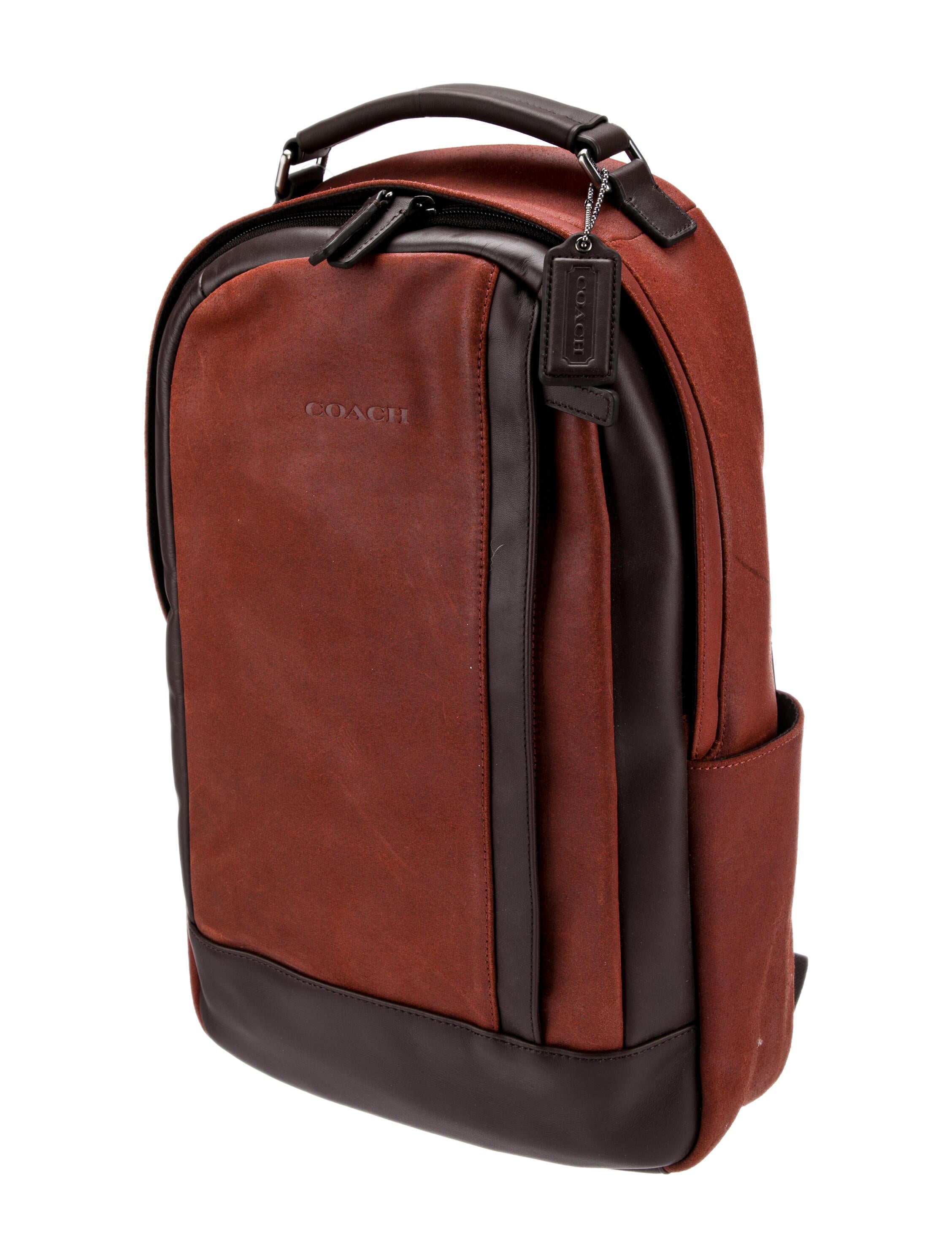 Coach 1941 Leather Backpack - Brown Backpacks, Handbags - WWCCH31152 ...