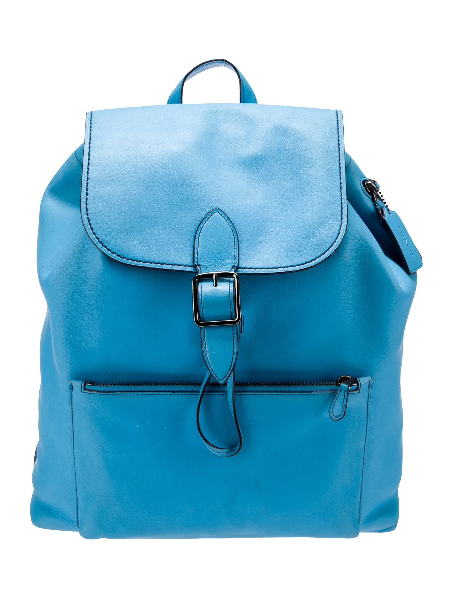 Coach 1941 Leather Backpack - Blue Backpacks, Handbags - WWCCH33928 ...
