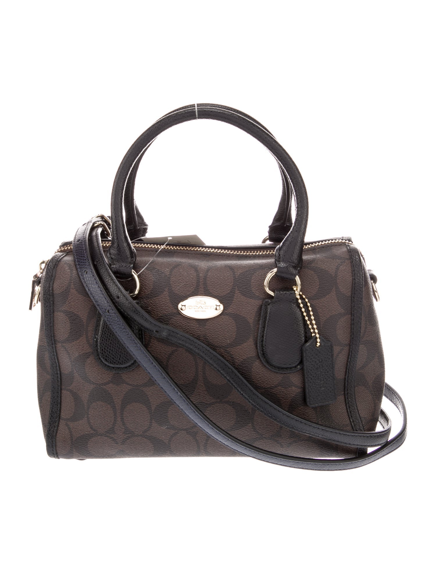 Coach Leather Handle Bag - Brown Handle Bags, Handbags - WWCCH34733 ...