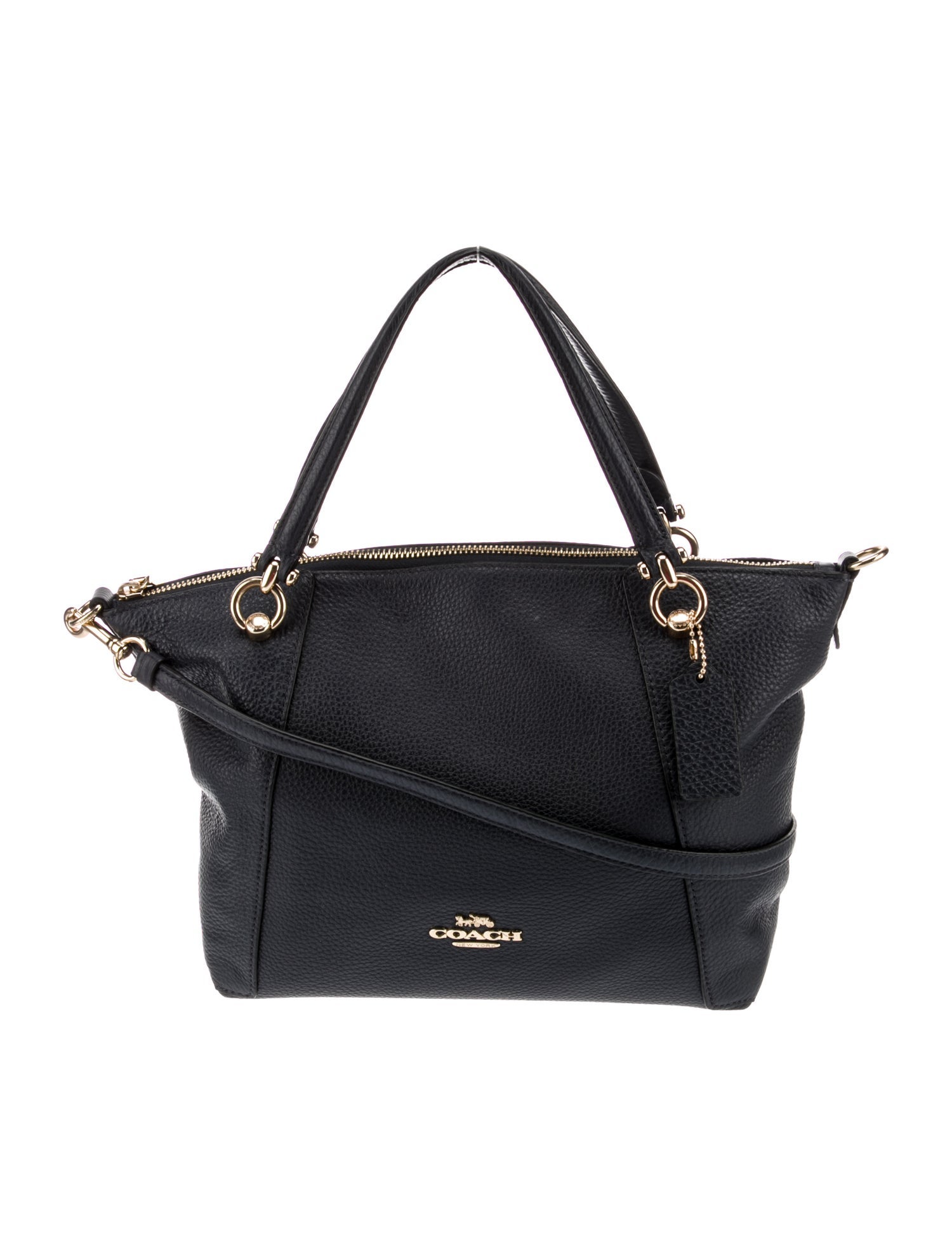 Coach 1941 Leather Handle Bag - Blue Handle Bags, Handbags - WWCCH34935 ...