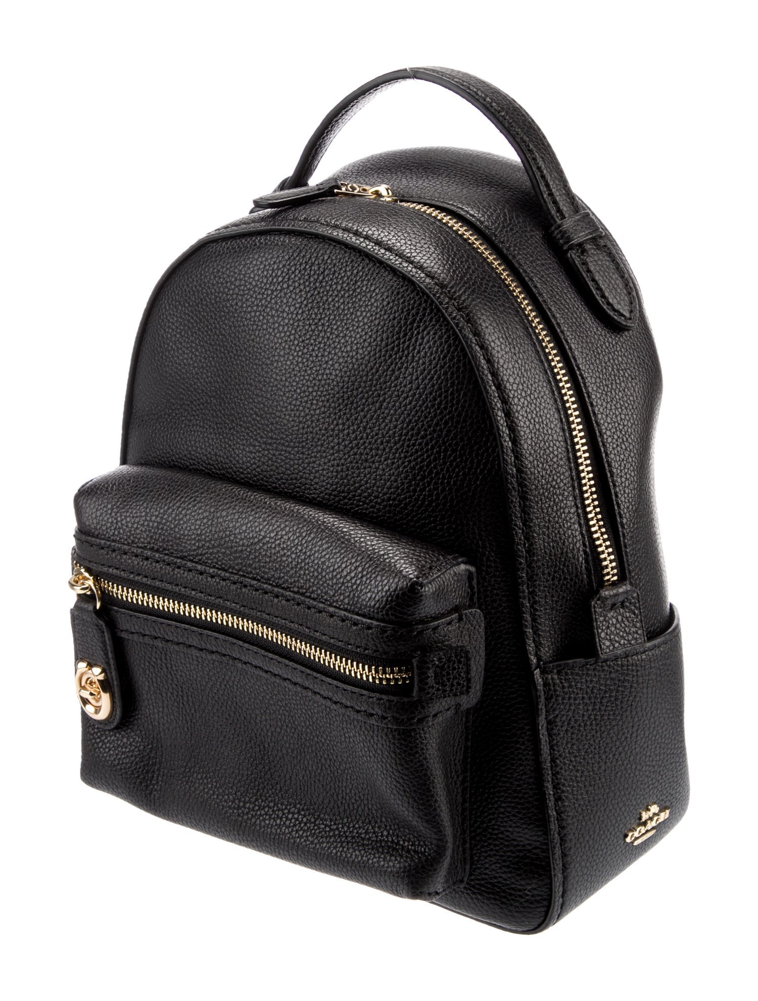 Coach Leather Backpack - Black Backpacks, Handbags - WWCCH35034 | The ...