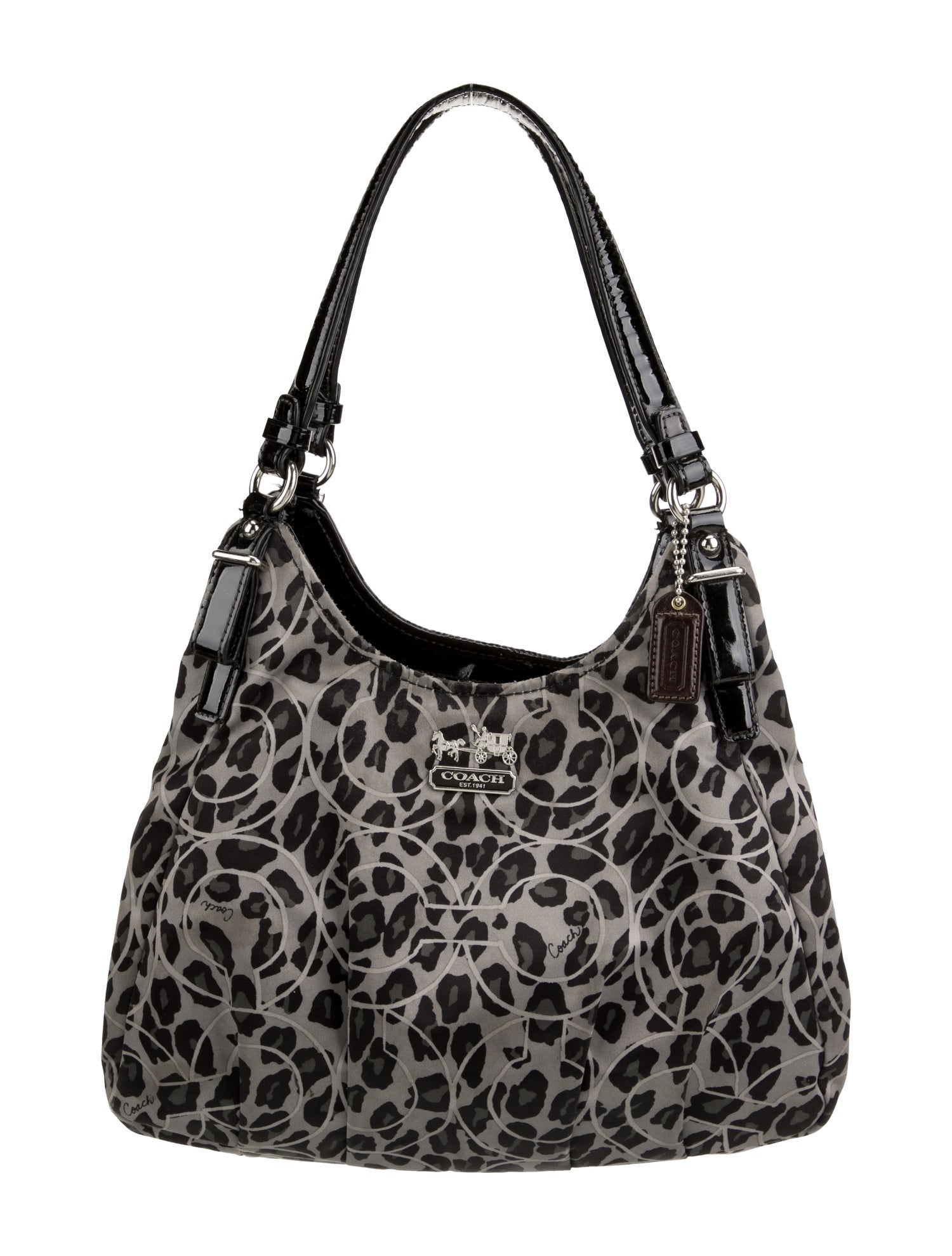 Coach 1941 Nylon Shoulder Bag - Grey Shoulder Bags, Handbags ...