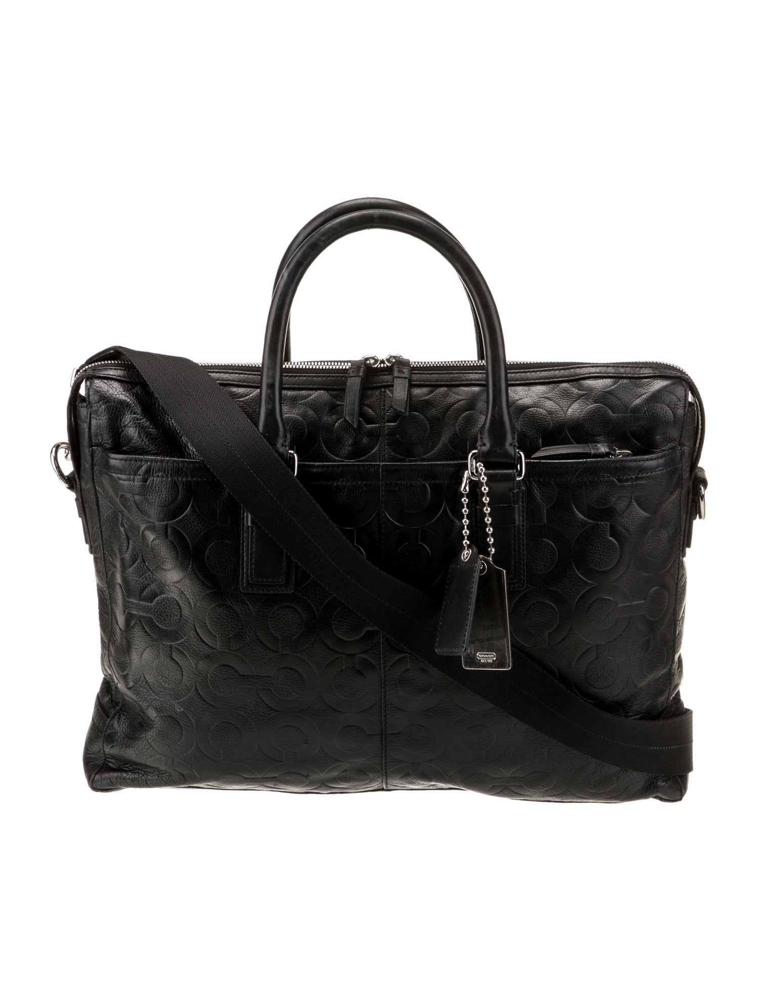 Coach 1941 Leather Briefcase - Black Briefcases, Bags - WWCCH35962 ...
