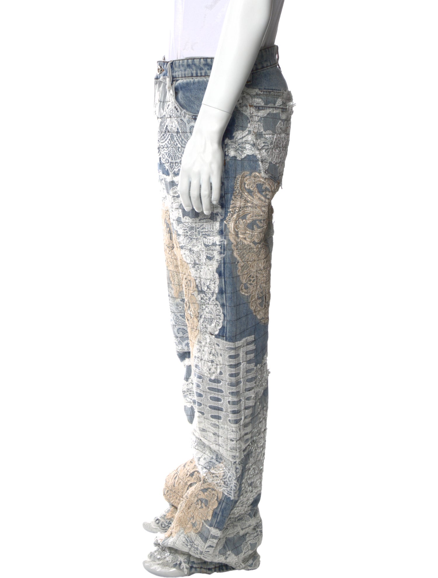 Who Decides War Relaxed Fit Jeans - Blue, 14" Rise Jeans, Clothing ...