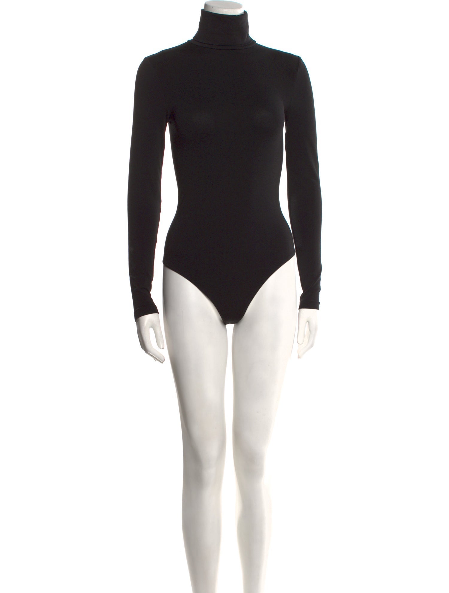 Wolford Turtleneck Long Sleeve Bodysuit w/ Tags - Black Tops, Clothing ...