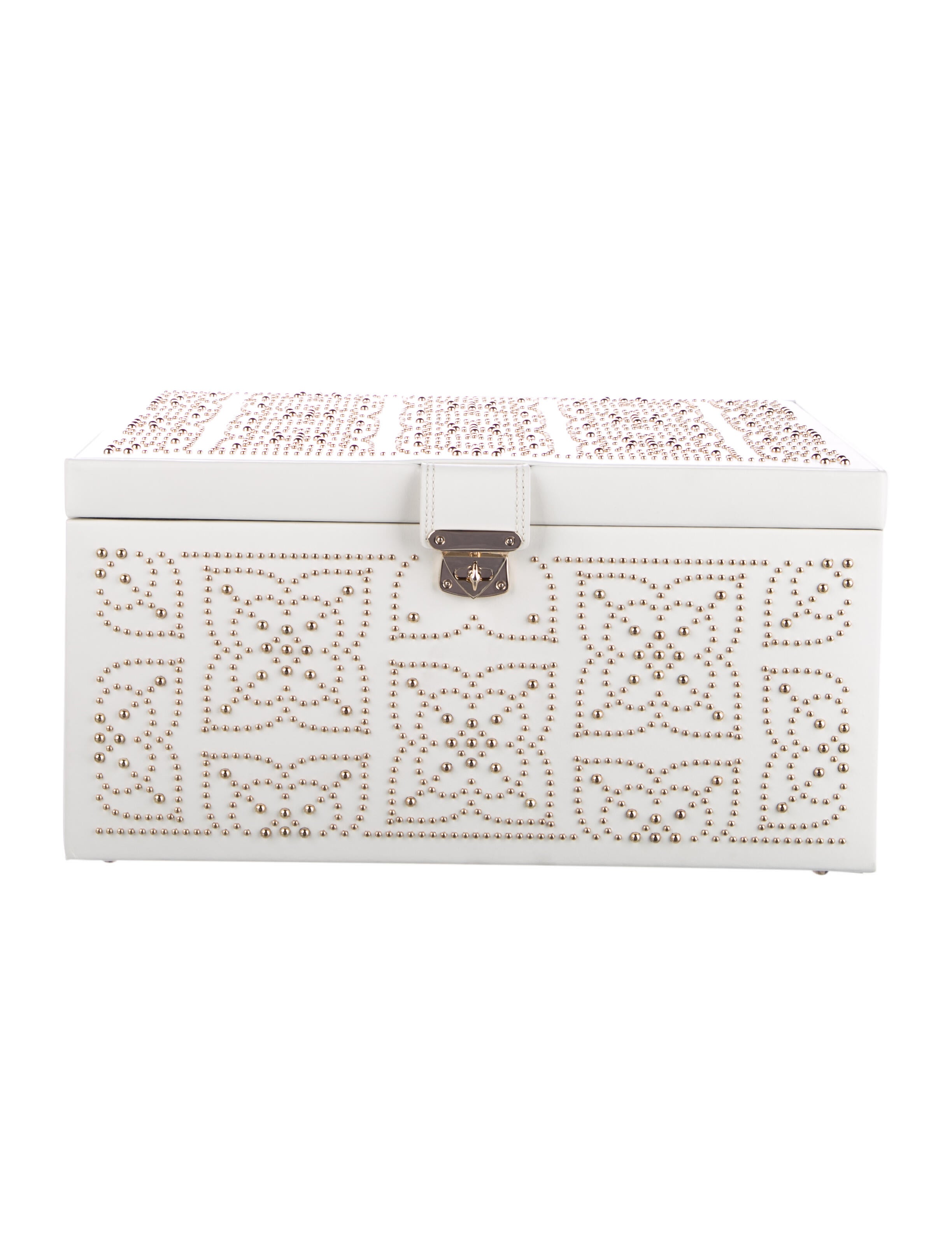 Wolf Marrakesh Large Jewelry Box - White Decorative Accents, Decor ...