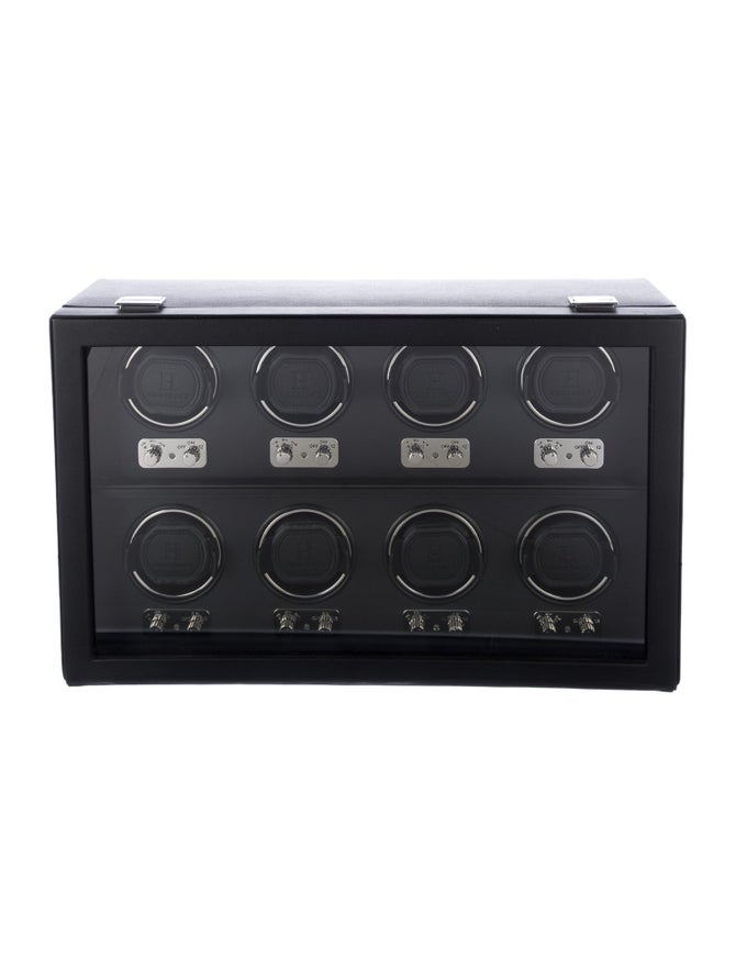 Wolf Heritage 8-Piece Watch Winder - Black Tech & Travel, Decor ...
