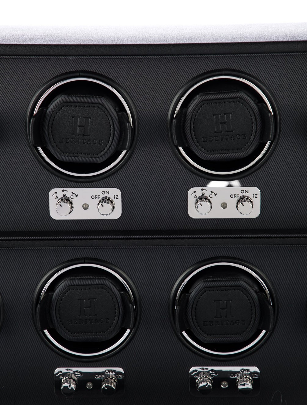 Wolf Heritage 8-Piece Watch Winder - Black Tech & Travel, Decor ...