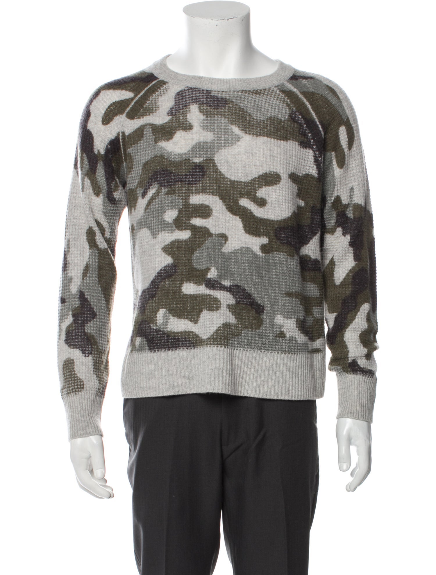 Zadig & Voltaire Cashmere Printed Pullover - Green Sweaters, Clothing ...