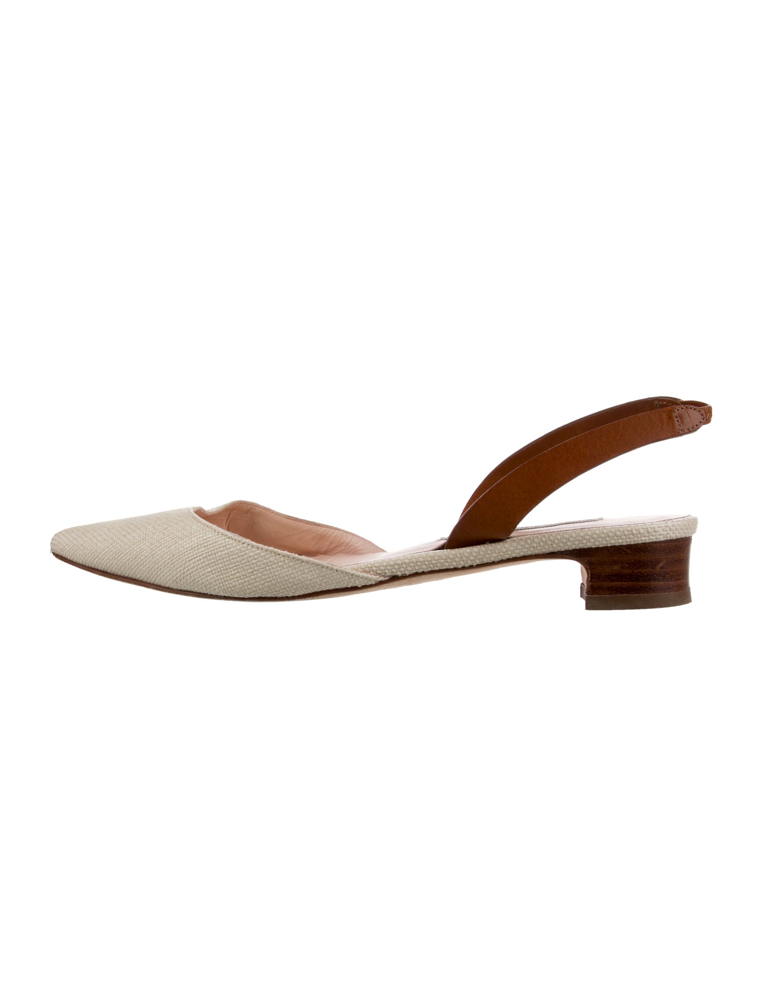 Stubbs & Wootton Straw Colorblock Pattern Slingback Sandals - White ...