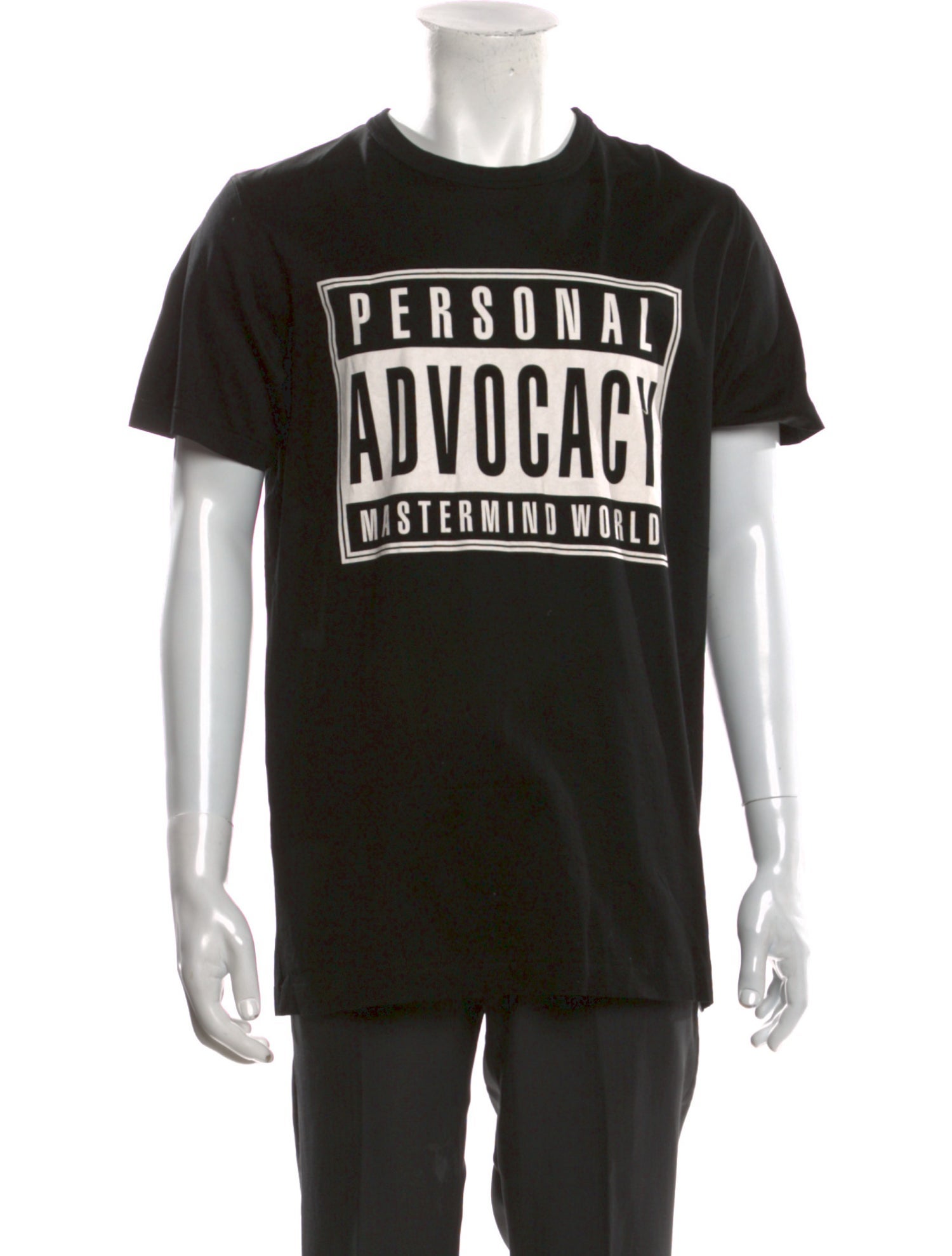 Mastermind Japan Graphic Print Crew Neck T-Shirt - Black T-Shirts ...