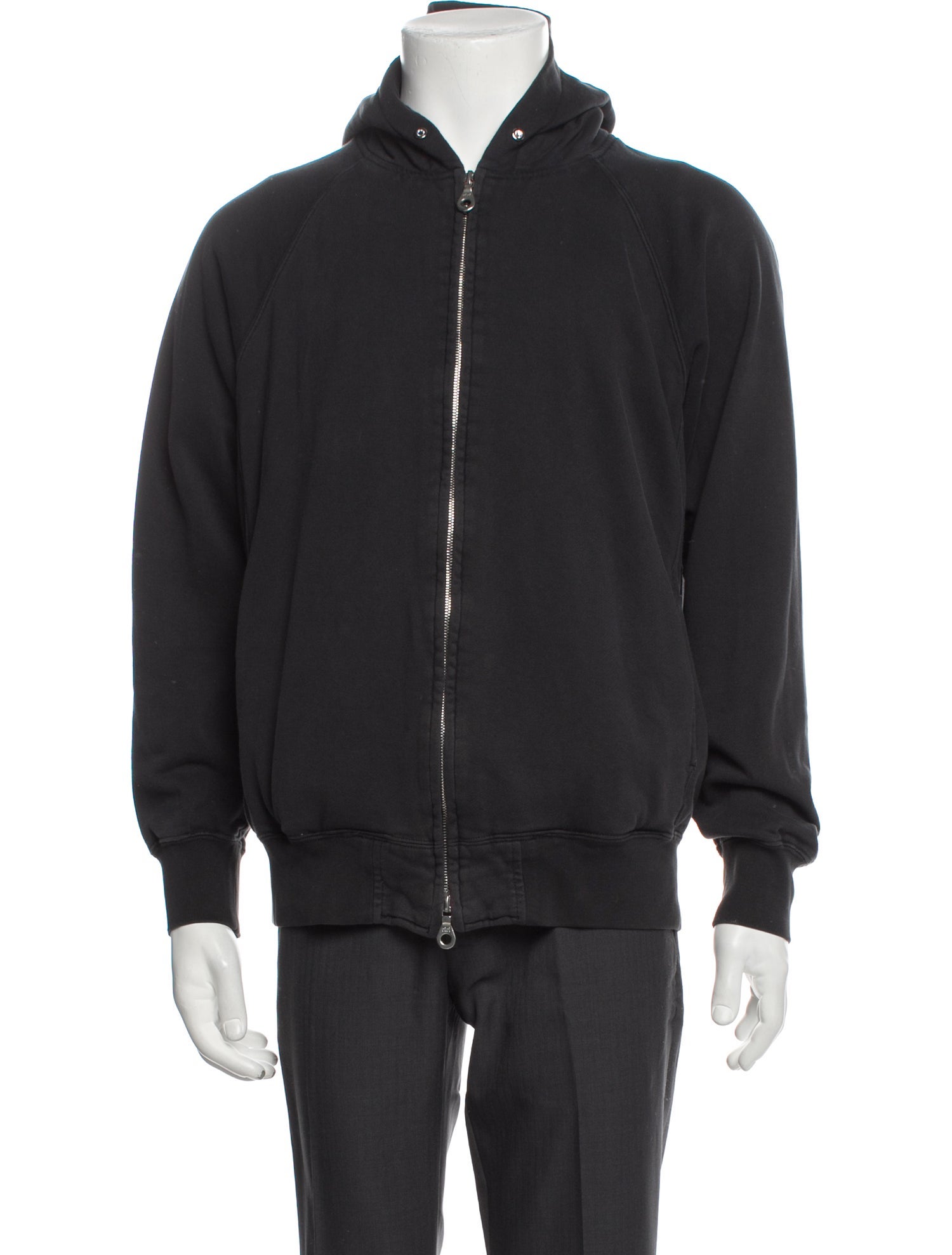 Mastermind Japan Vintage Logo ZIp Up Hoodie - Black Sweatshirts ...