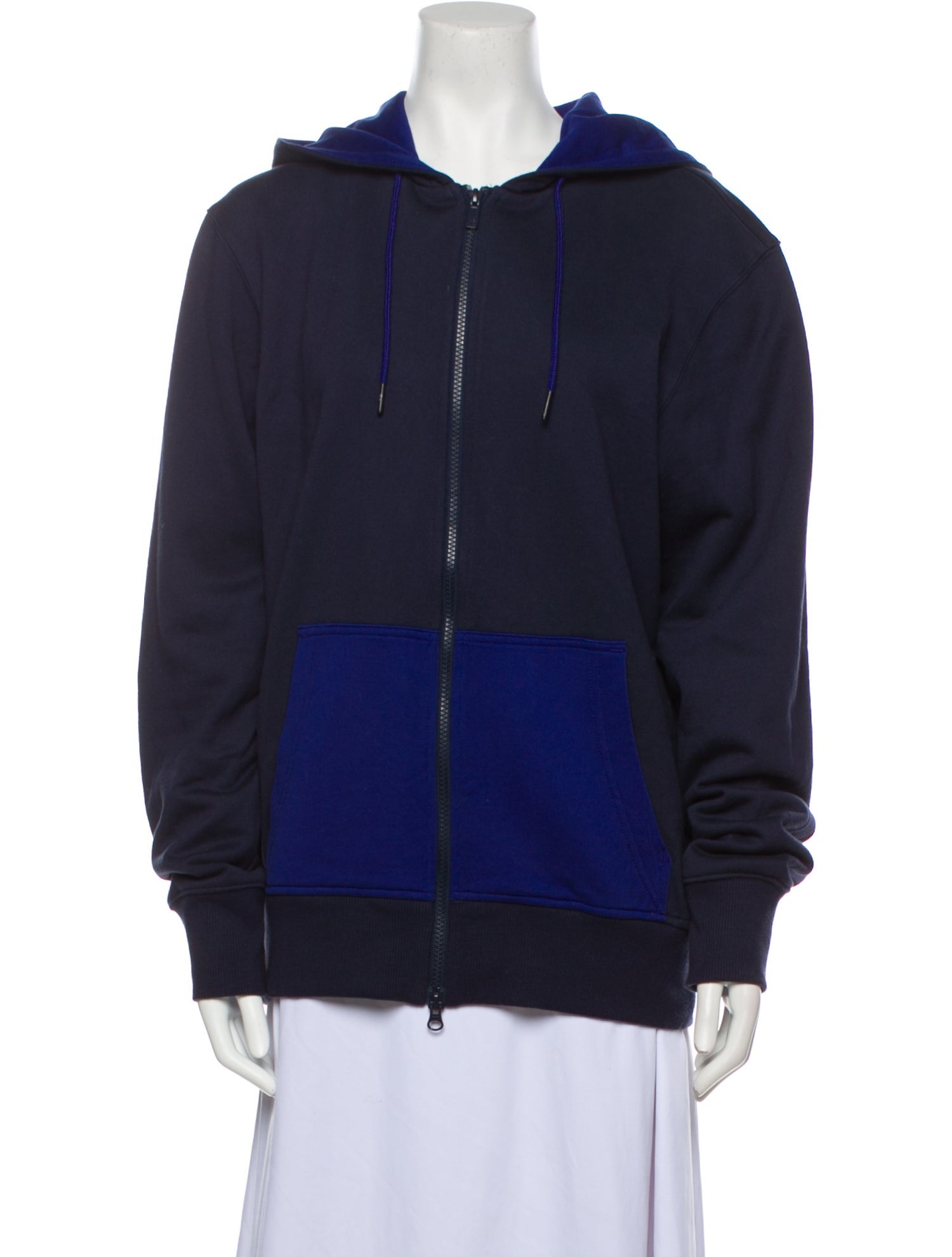 Y-3 Colorblock Pattern Jacket - Blue Jackets, Clothing - WY333269 | The ...