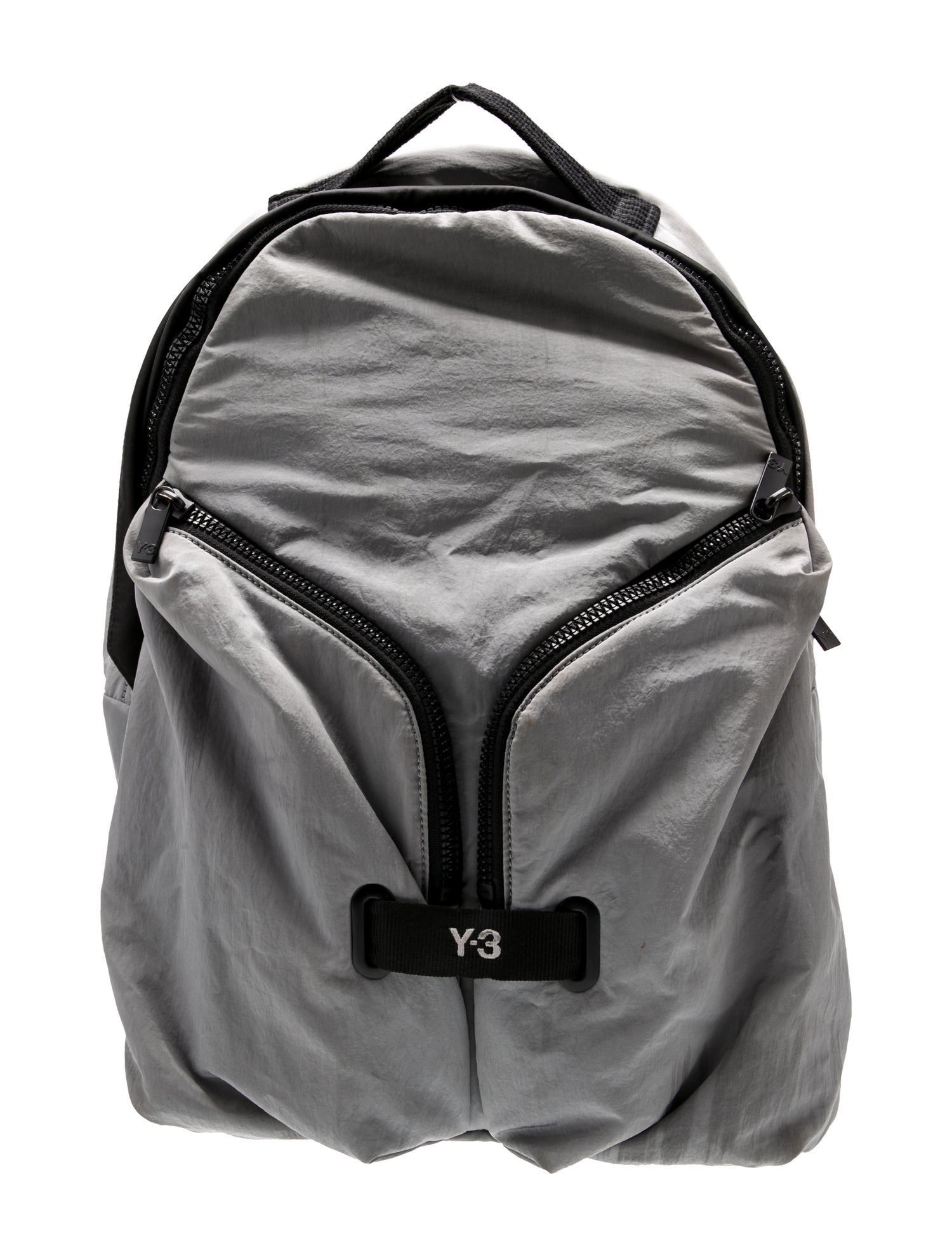 Y-3 Nylon Backpack - Grey Backpacks, Bags - WY334361 | The RealReal