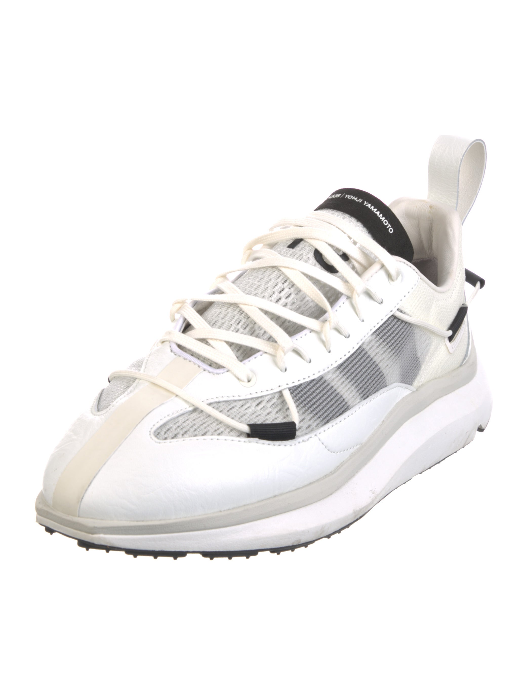 Y-3 x Adidas adidas Y-3 Shiku Run Sneakers - White Sneakers, Shoes - WY3AD27620 | The RealReal