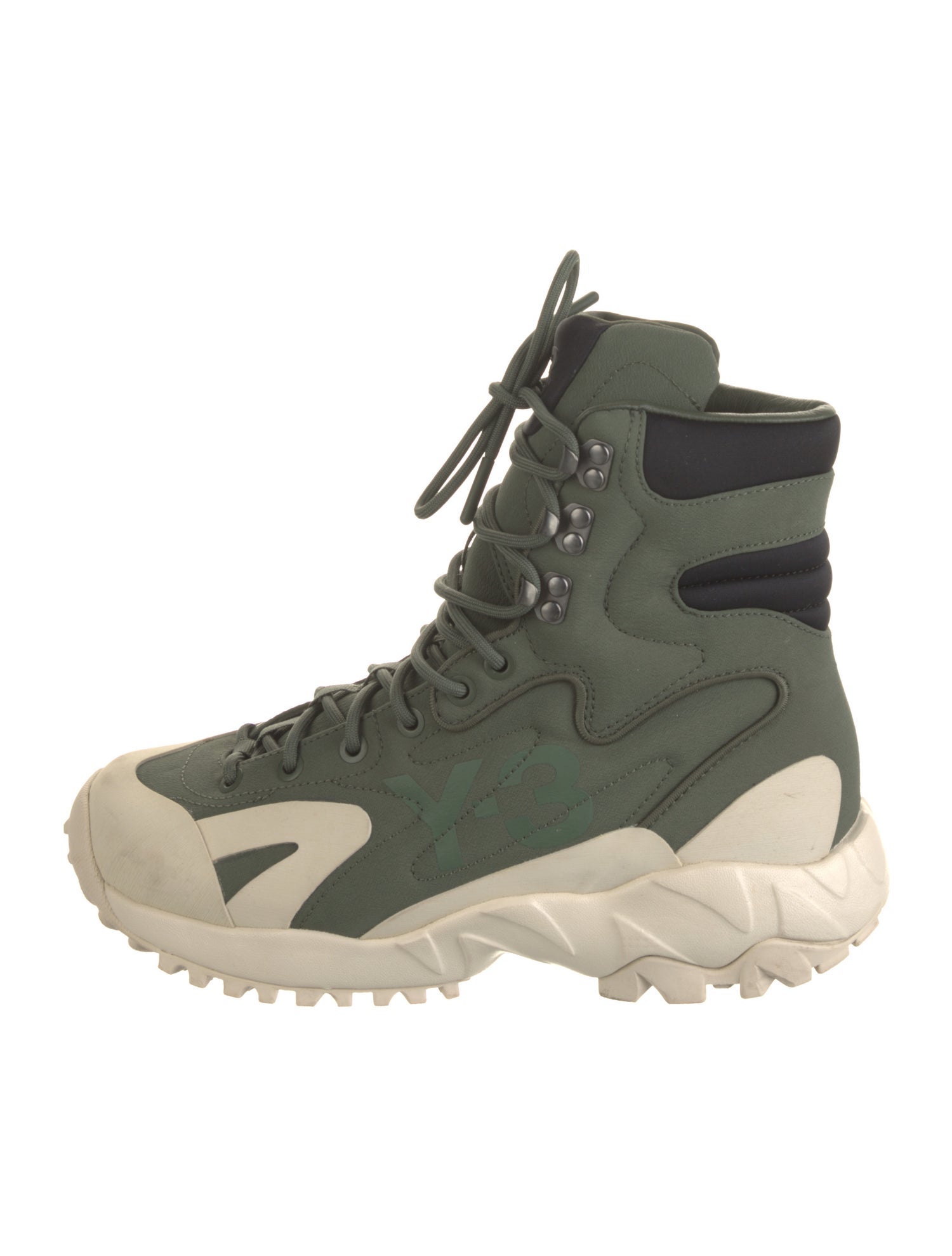 Y-3 x Adidas Wedge Sneakers - Green Sneakers, Shoes - WY3AD29626 | The ...