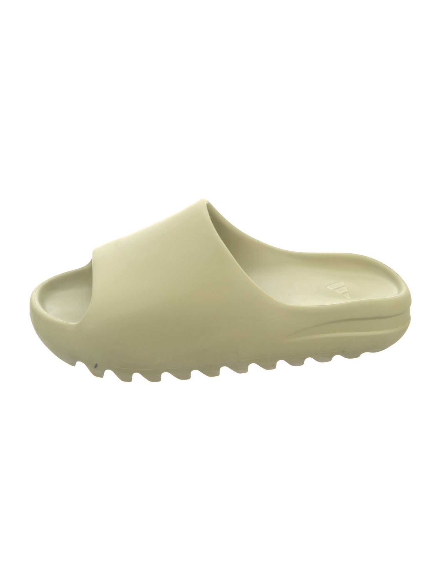 adidas Yeezy Slide Resin Rubber Slides - Green Sandals, Shoes ...