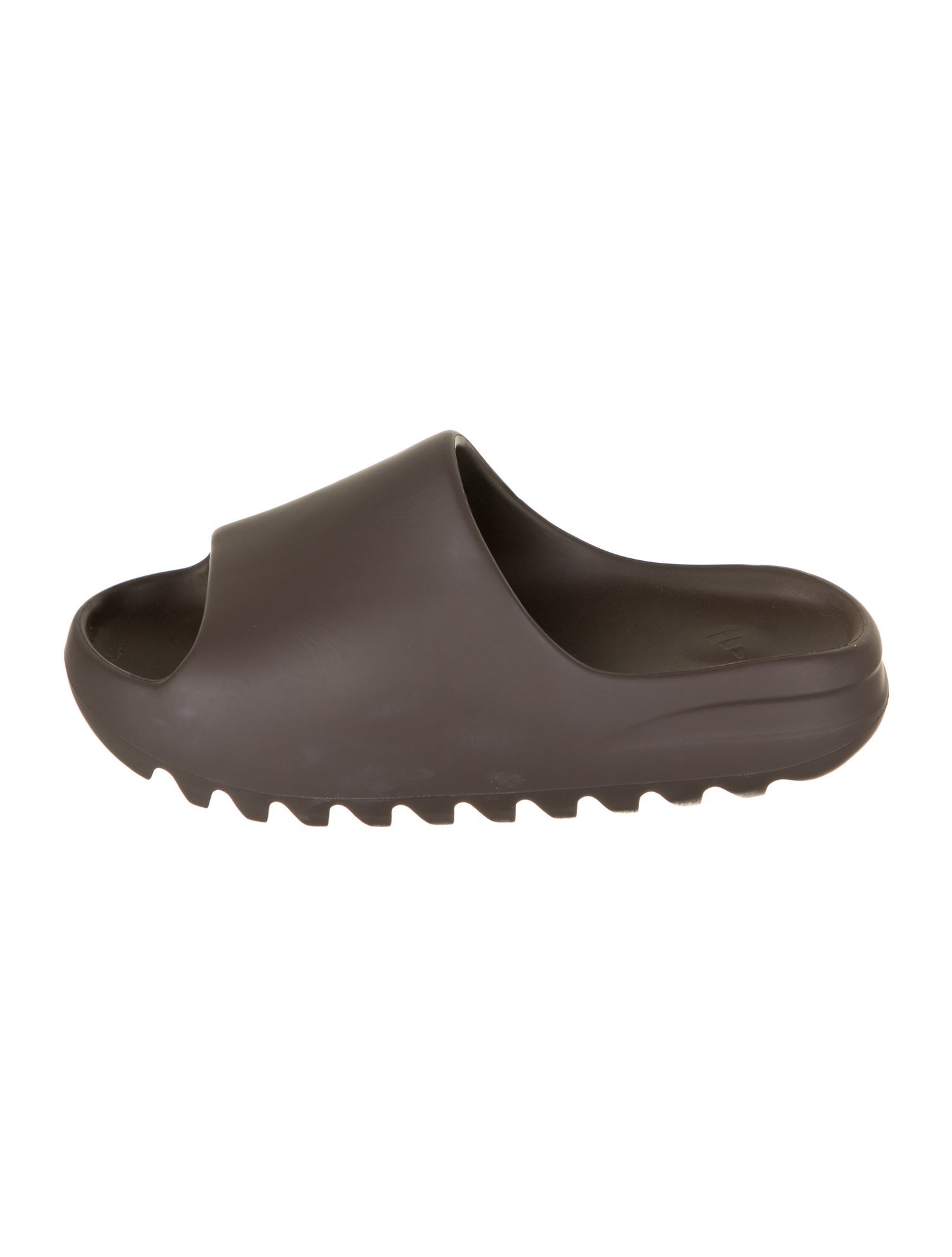 adidas Yeezy Slide 'Soot' Rubber Slides - Brown Sandals, Shoes ...