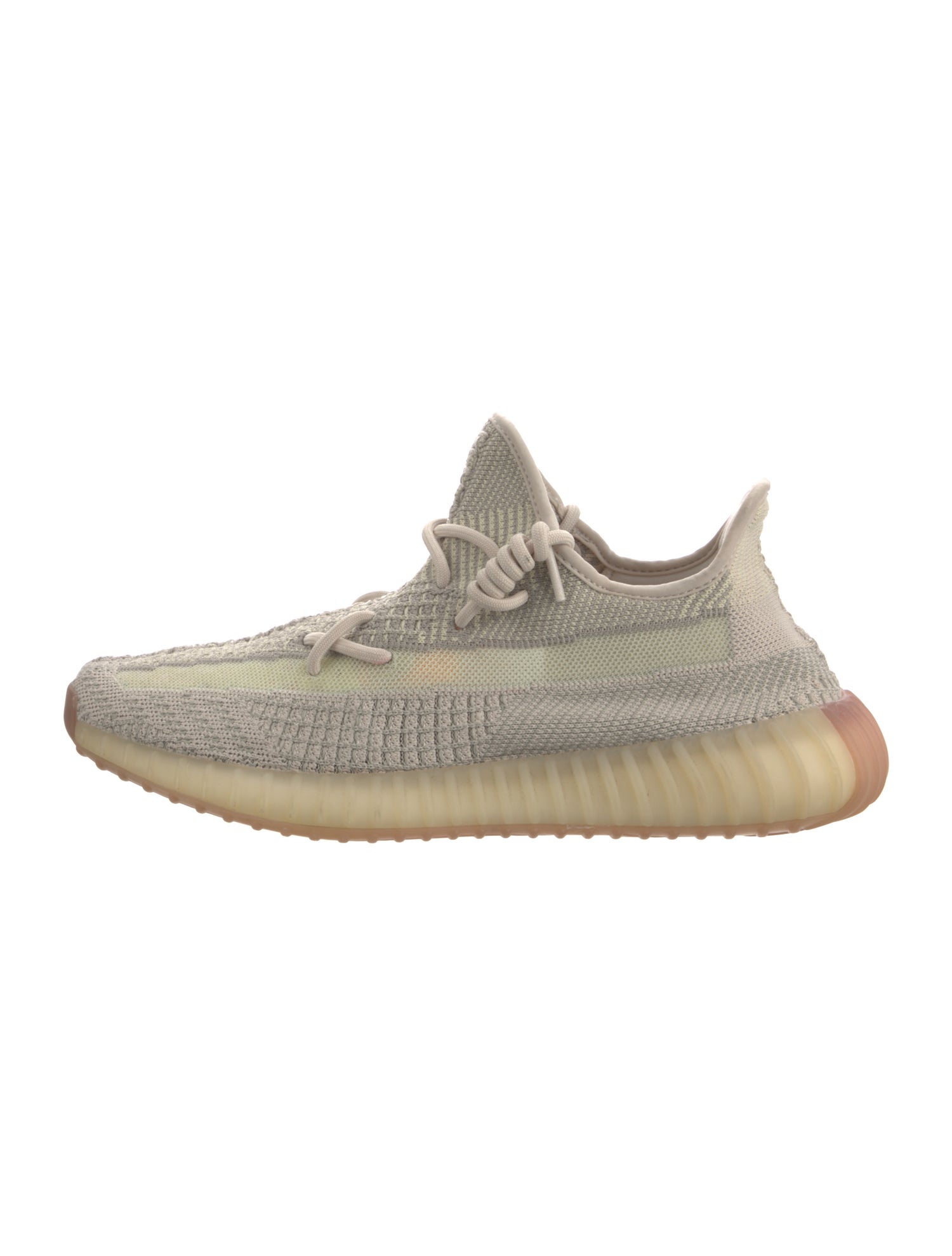 adidas Yeezy Boost 350 V2 Citrin (Non-Reflective) Sneakers - Grey ...
